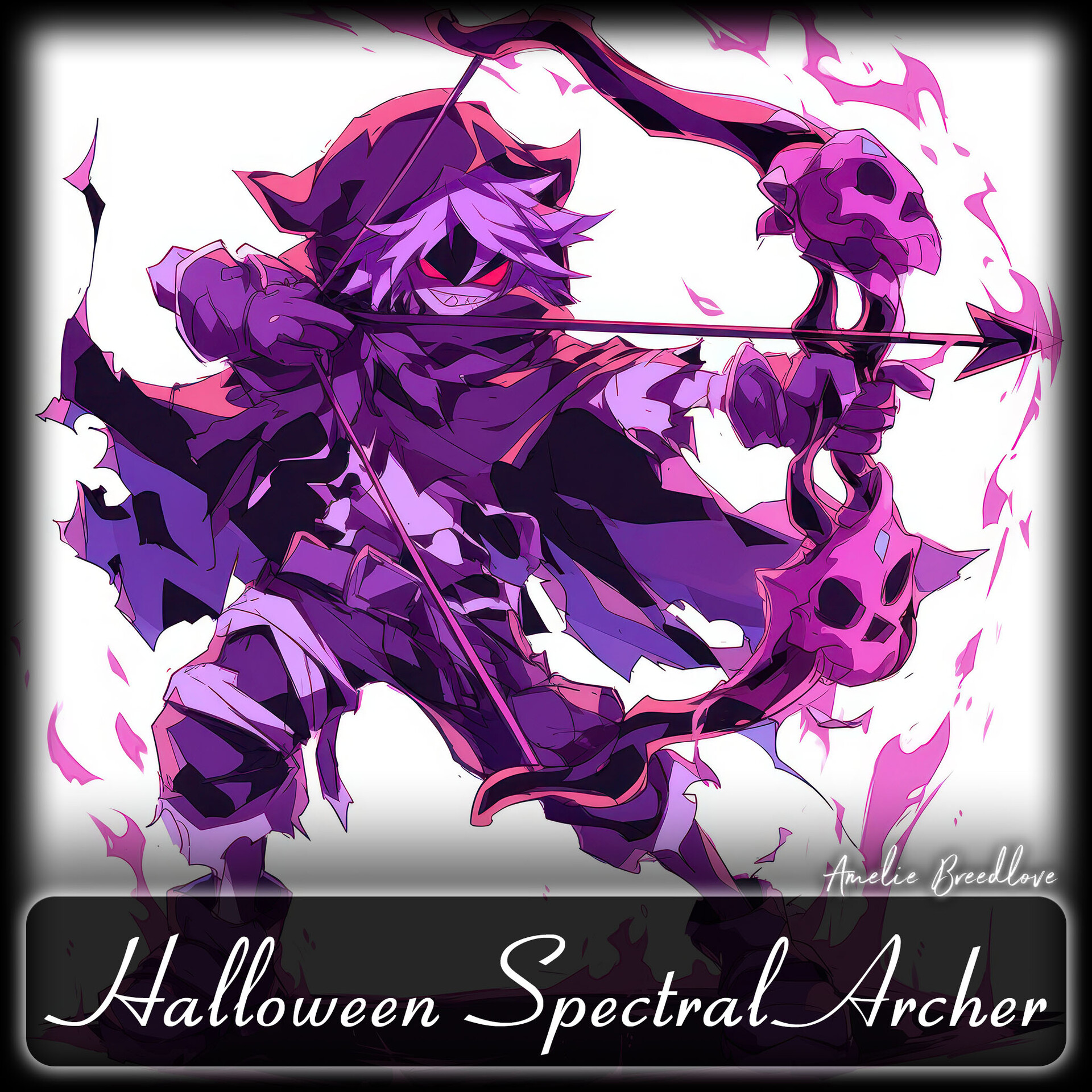 ArtStation - 200 Anime Halloween Spectral Archer (Full Body) Reference ...