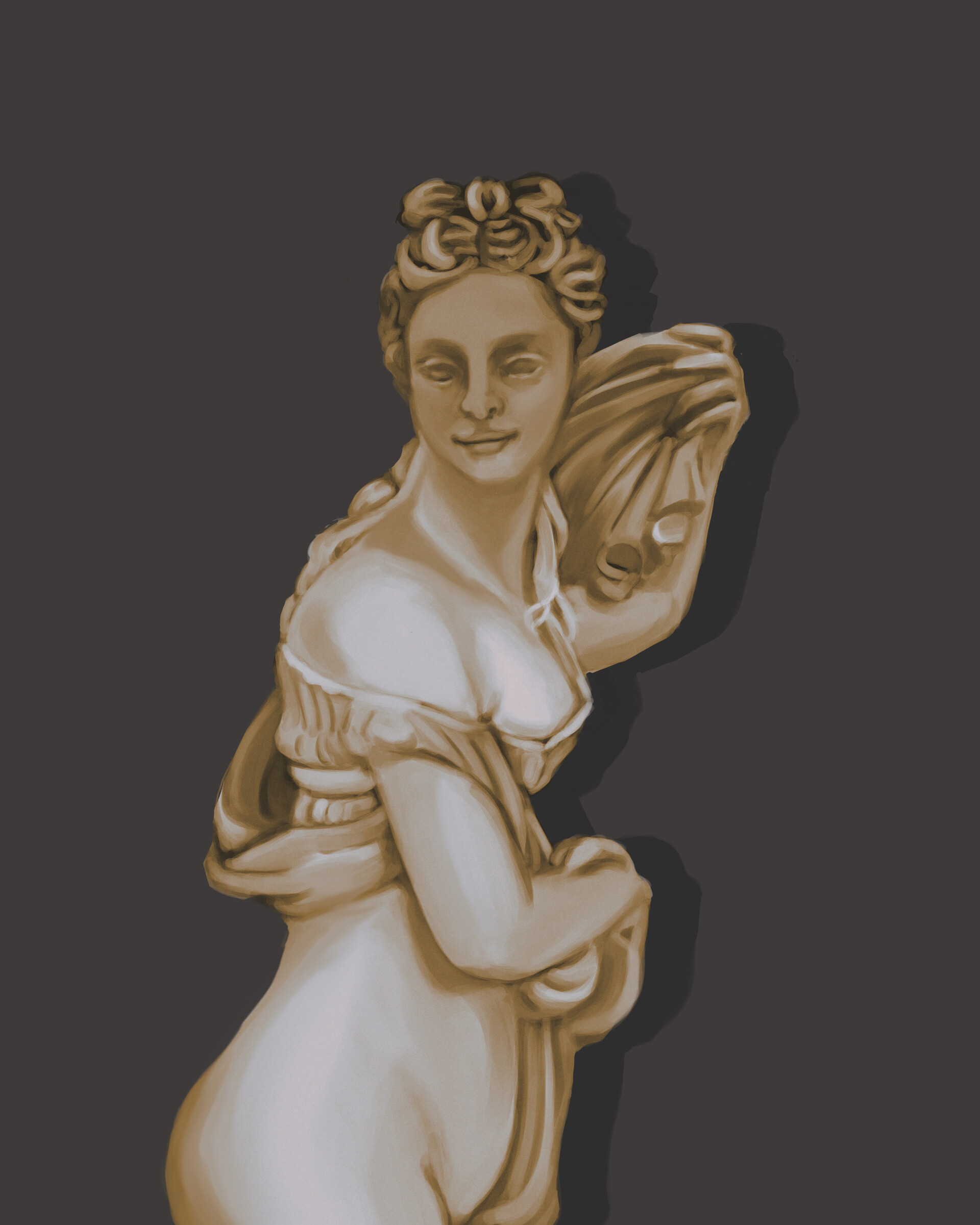 ArtStation - Aphrodite statue study