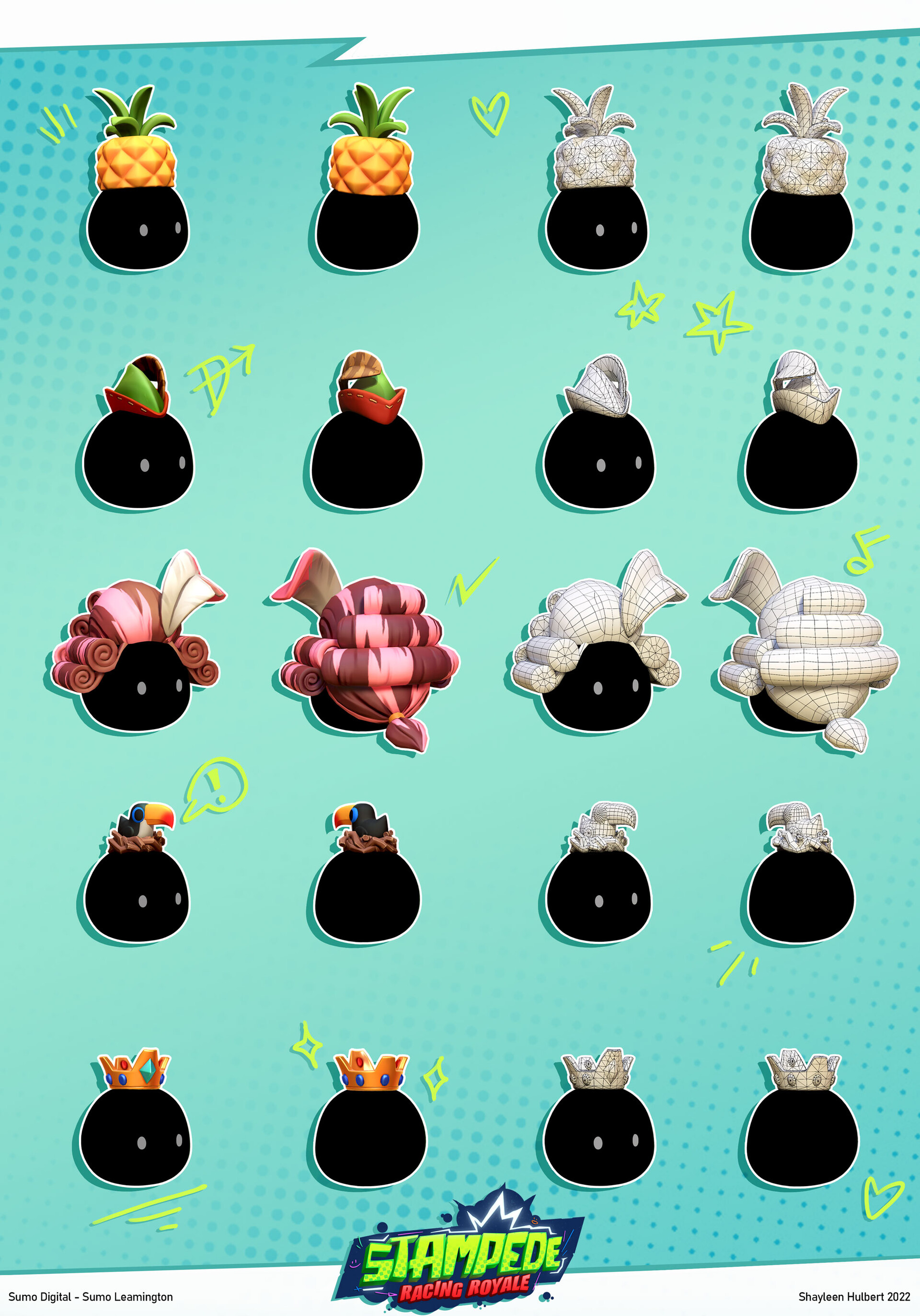 ShayleenHulbertArt - Hat cosmetics - Stampede: Racing Royale by Sumo ...