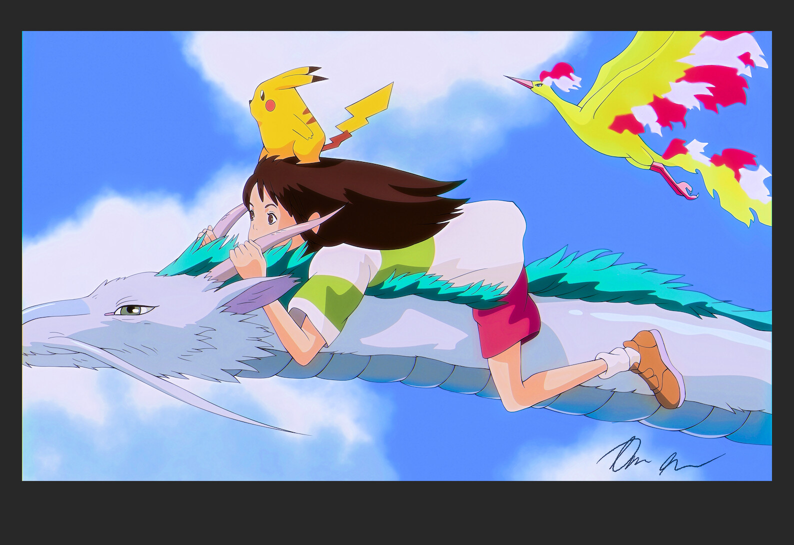 ArtStation - Pokemon and Spirted Away Fan art