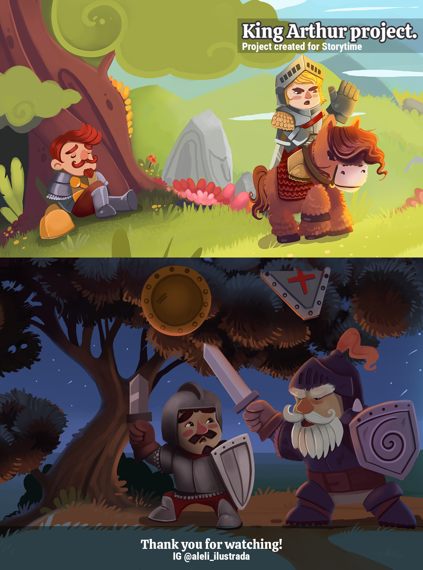 ArtStation - The King Arthur project