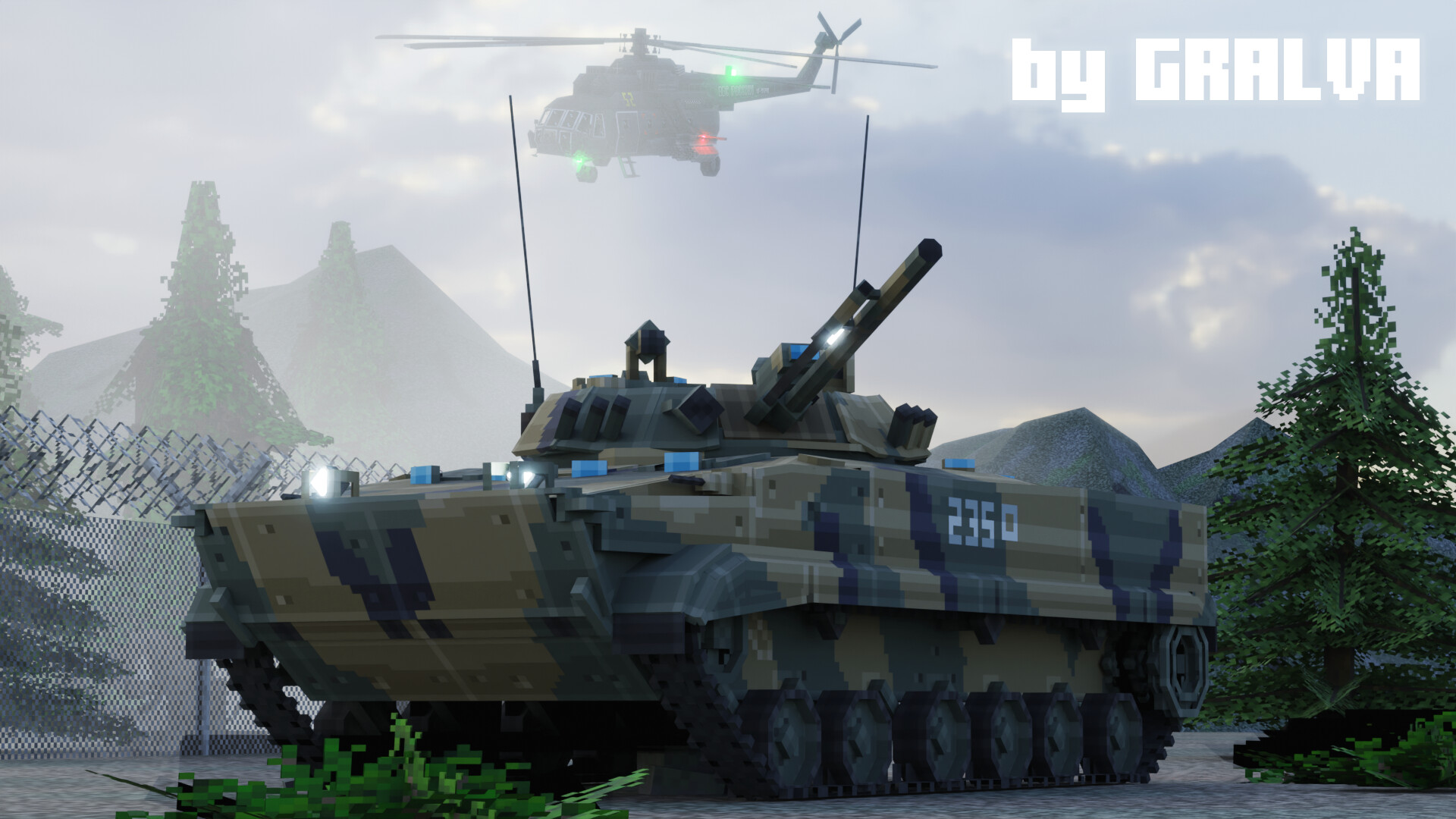 ArtStation - BMP-3 REMODEL
