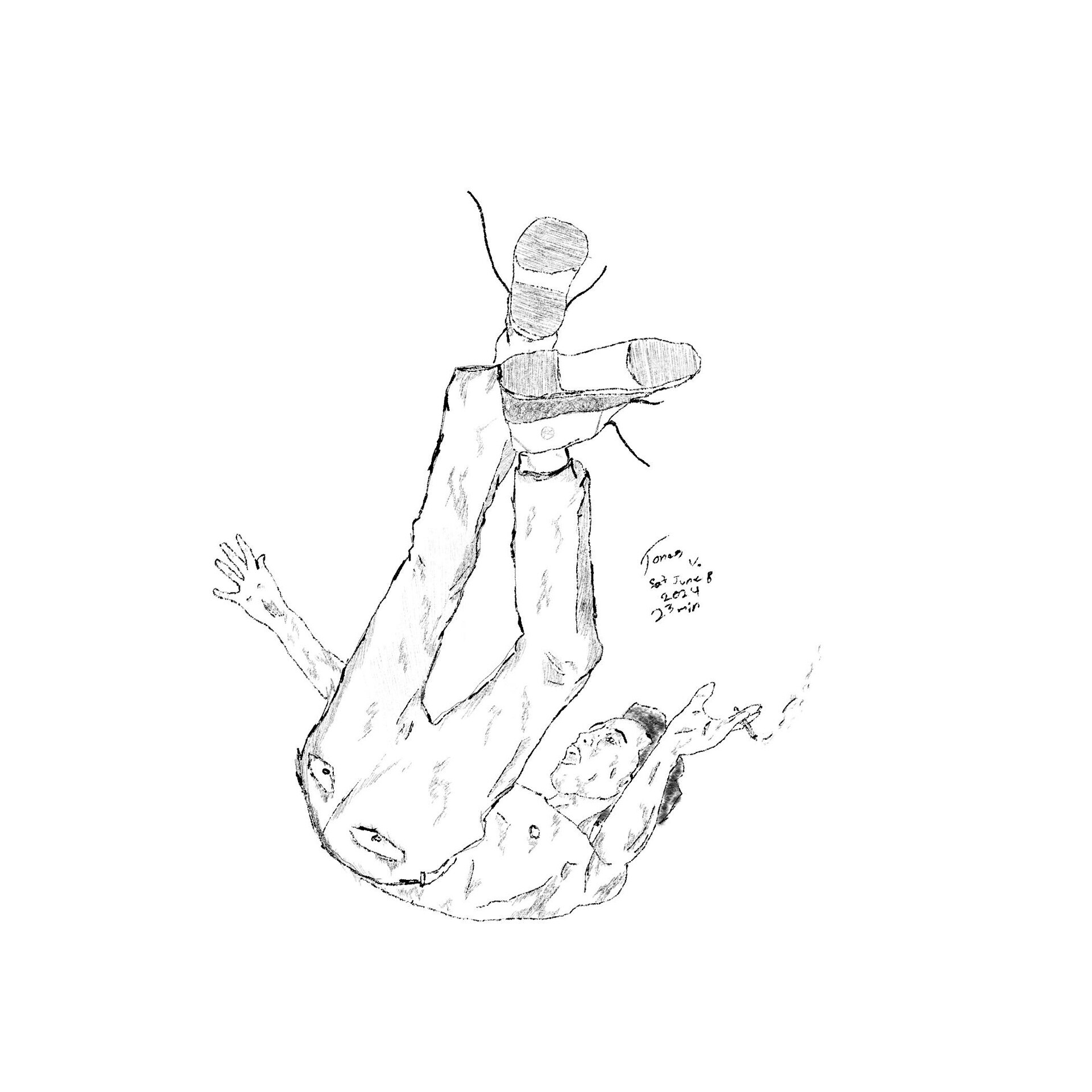 ArtStation - Falling Man