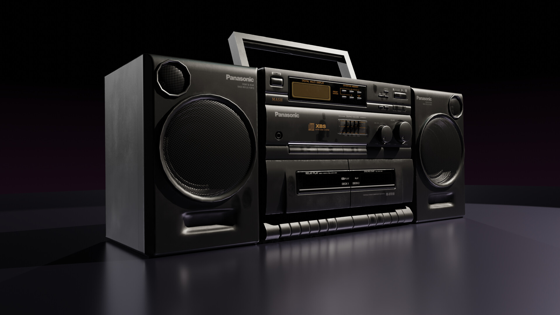 ArtStation - Panasonic Stereo 3D Model