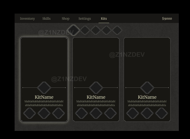 ArtStation - RPG Kits UI