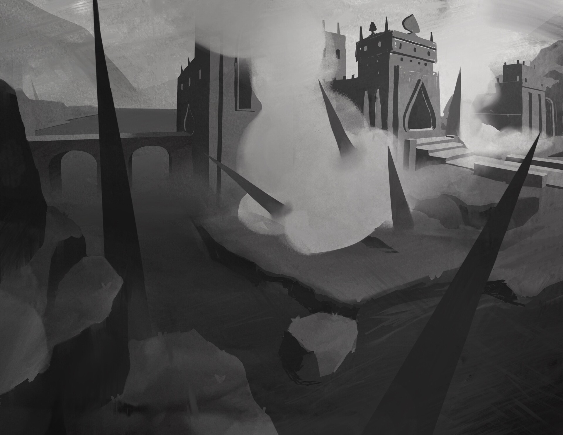 ArtStation - Queen of Spades Castle