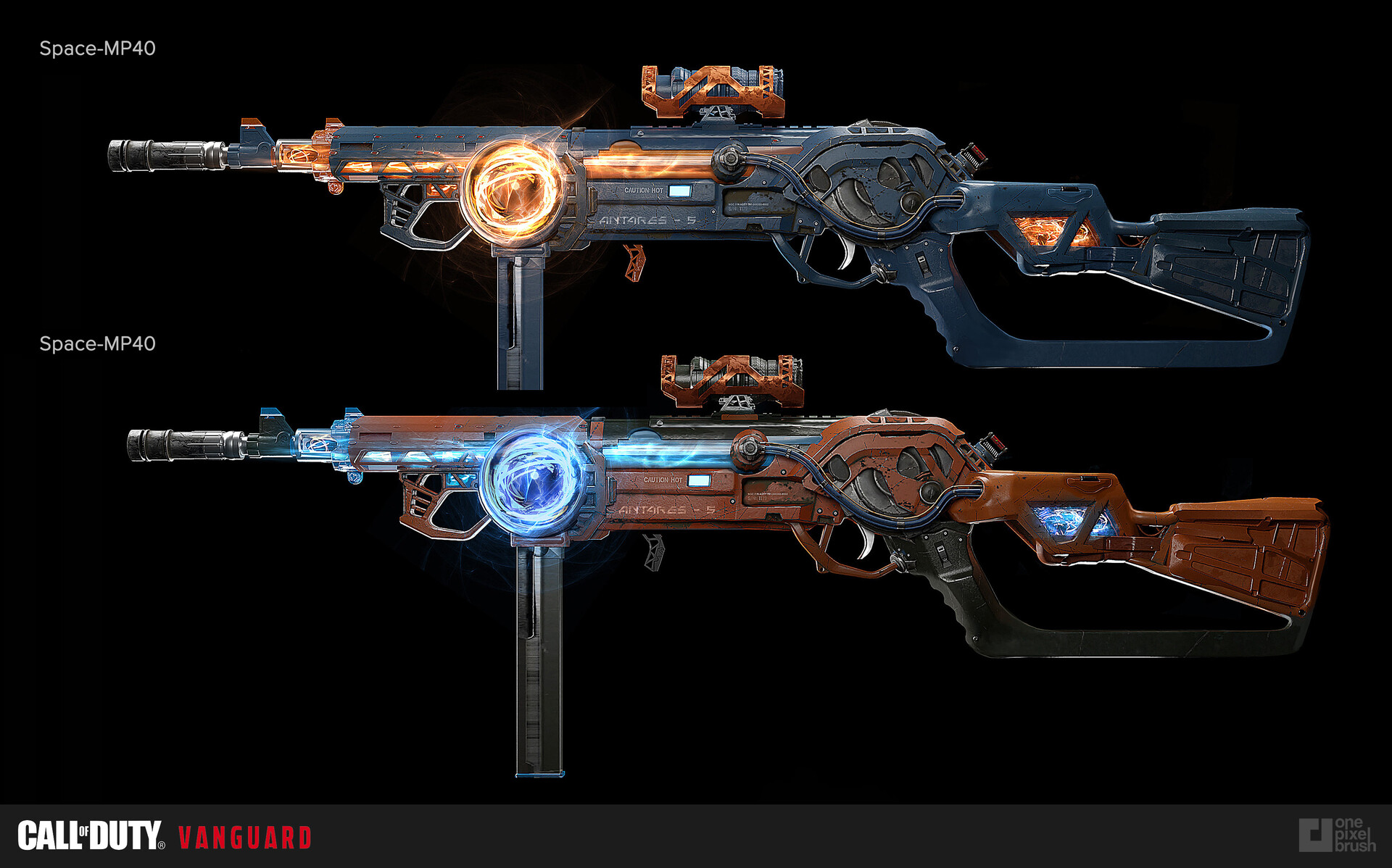 One Pixel Brush - Call of Duty: Space Gun