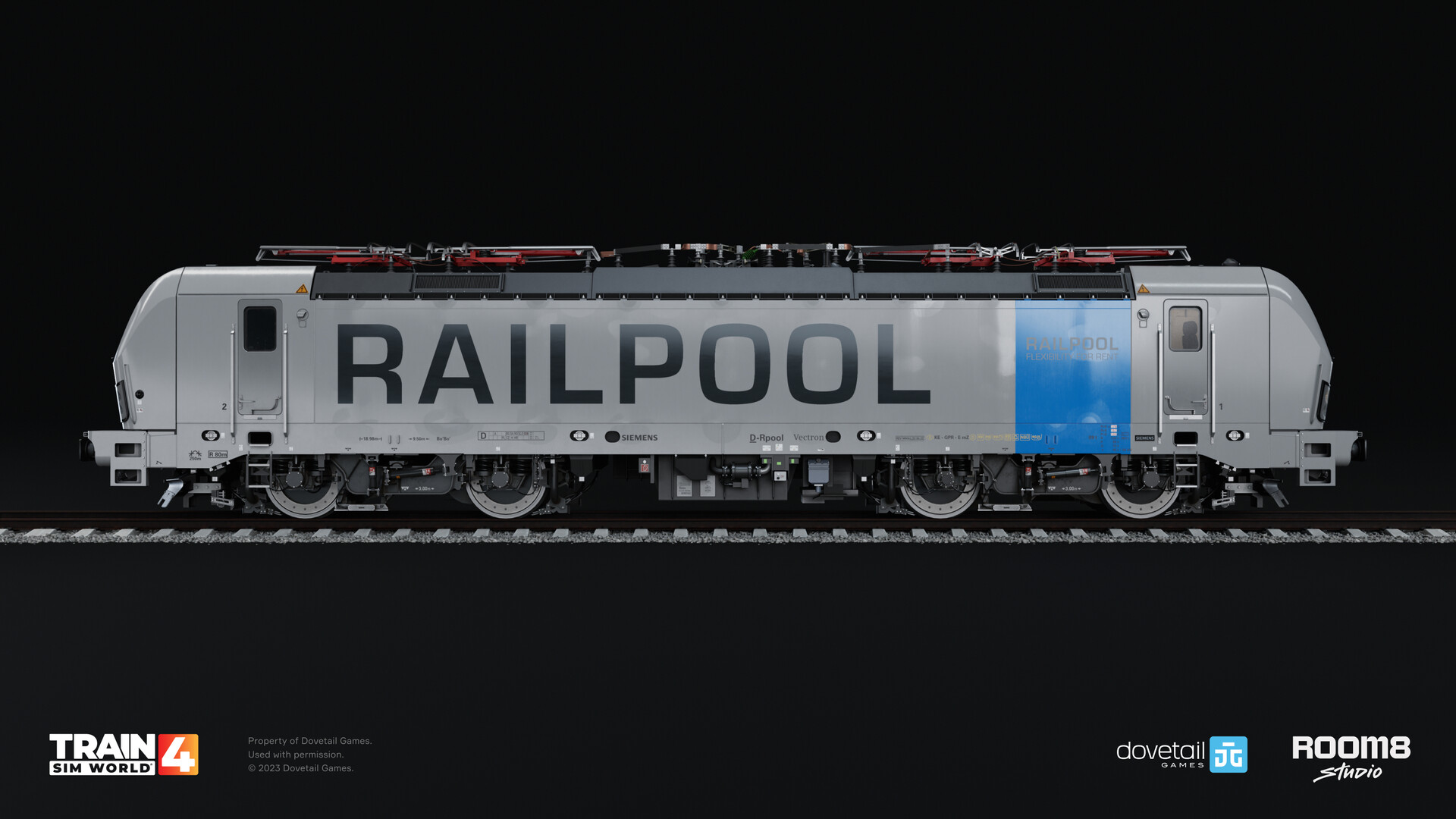 Room 8 Studio - Portfolio - Railpool BR 193 Vectron (Train Sim World 4)