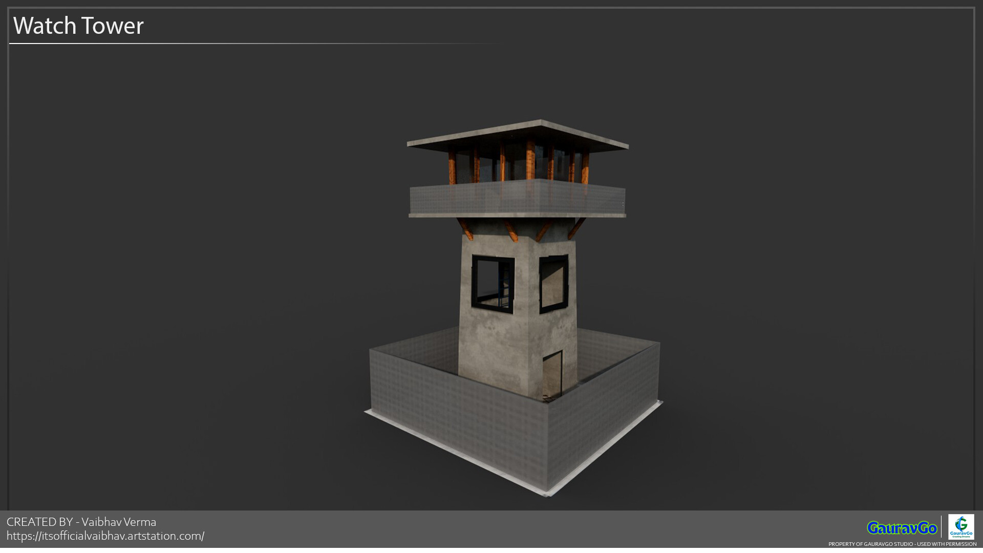 ArtStation - Watch Tower