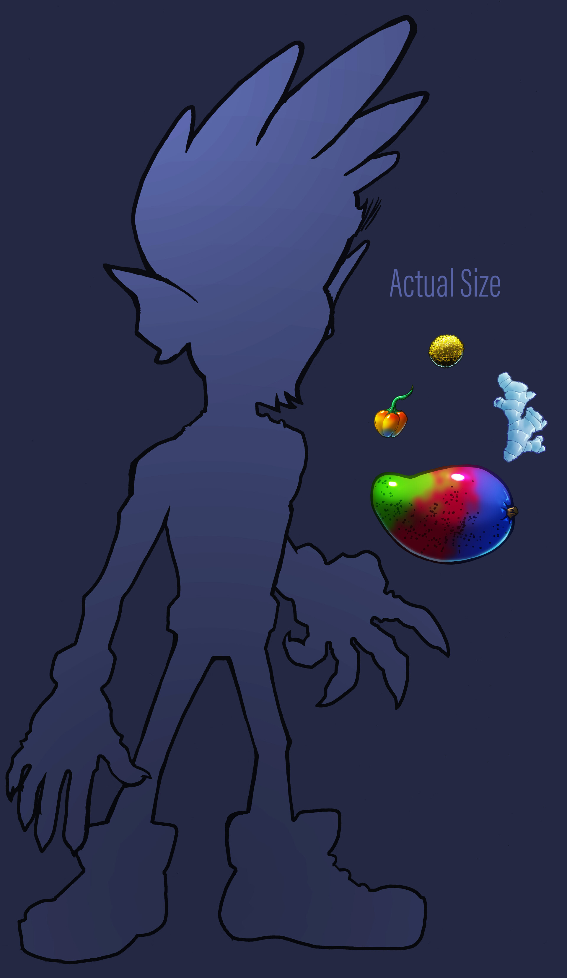 Mickezilla Art - CrossoverWorld: Dirk the Duppy's Power-Ups