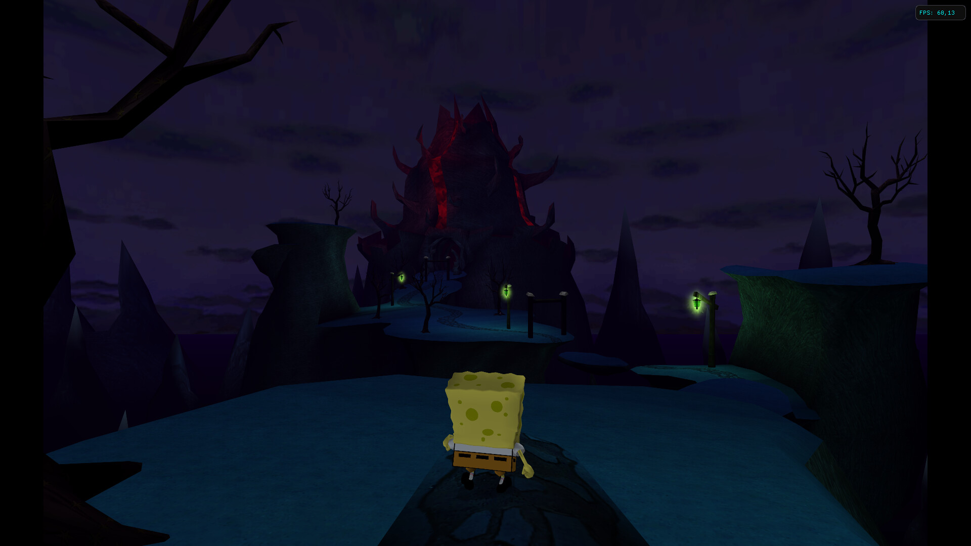 ArtStation - Villains Lair - Entrance (BfBB)