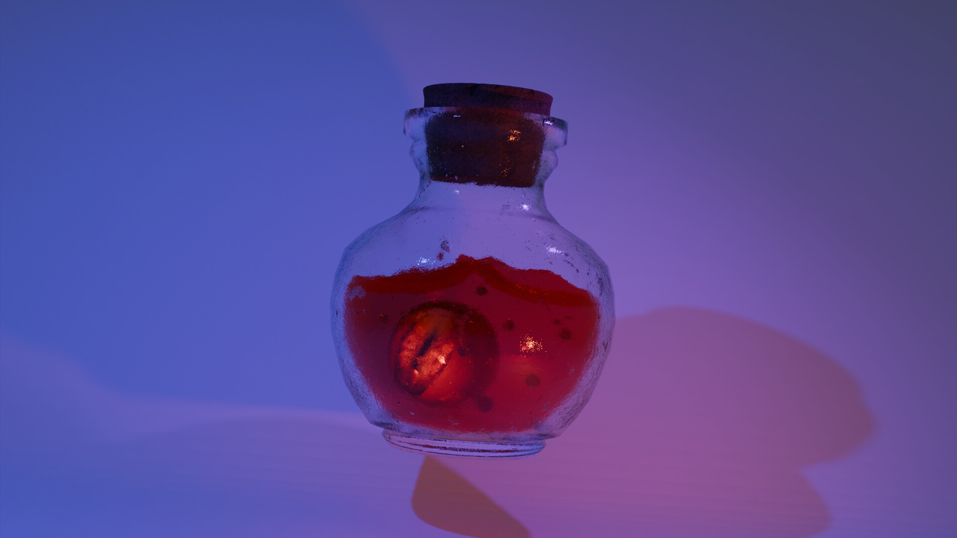 ArtStation - Eye flask - Mixed arts :)