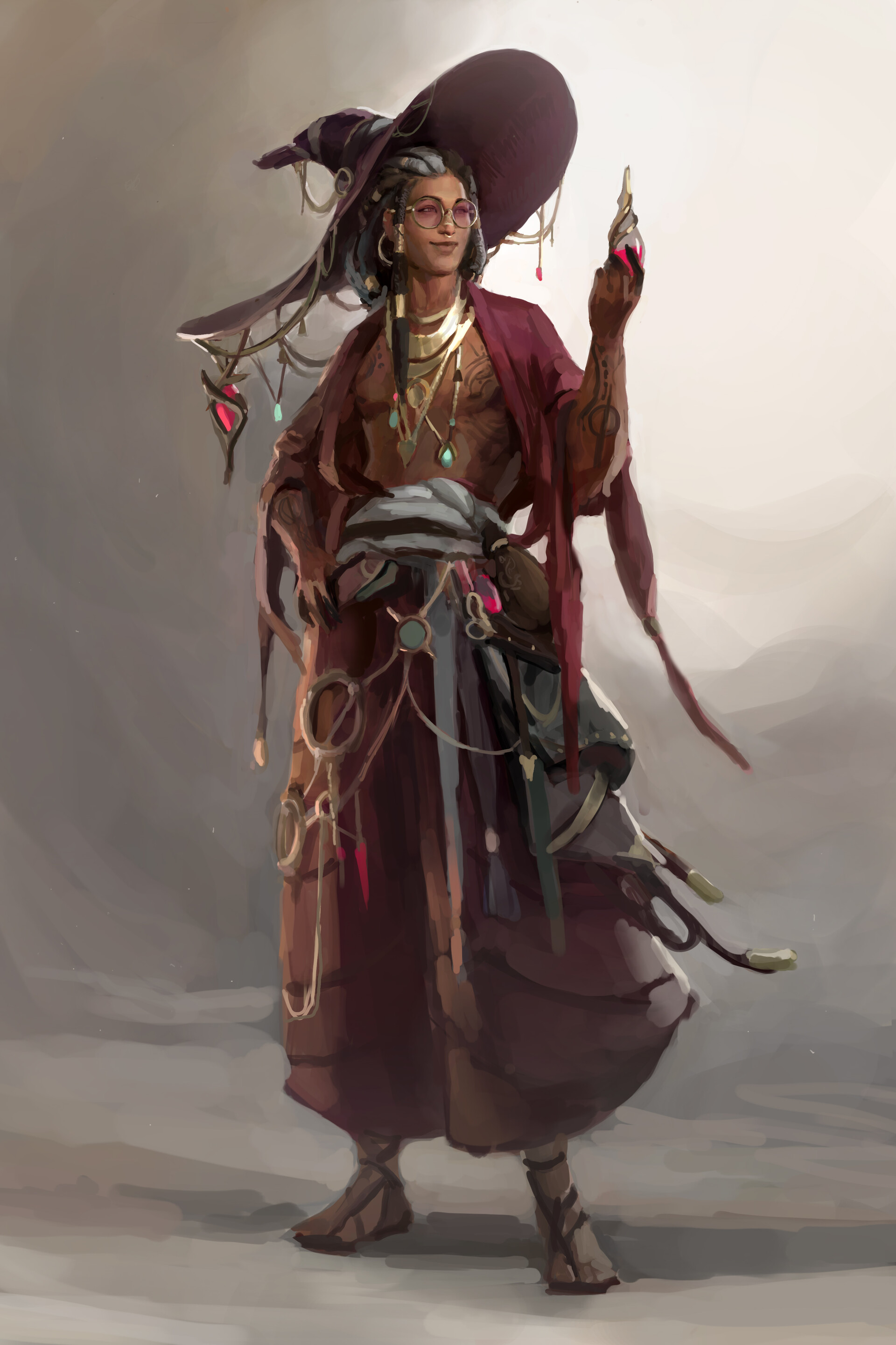 ArtStation - Ink portrait & fullbody