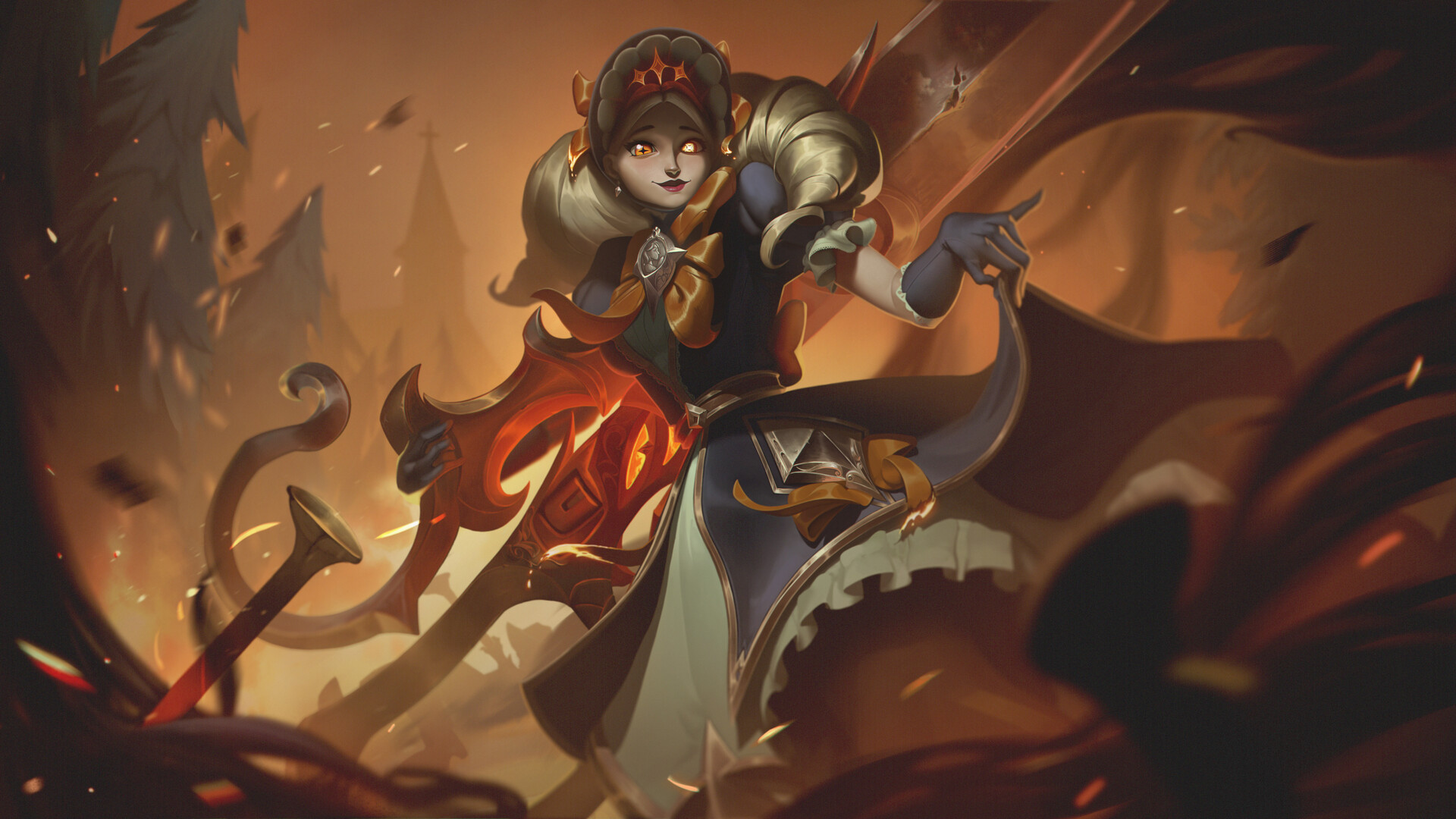 ArtStation - Highnoon Gwen Splash Art
