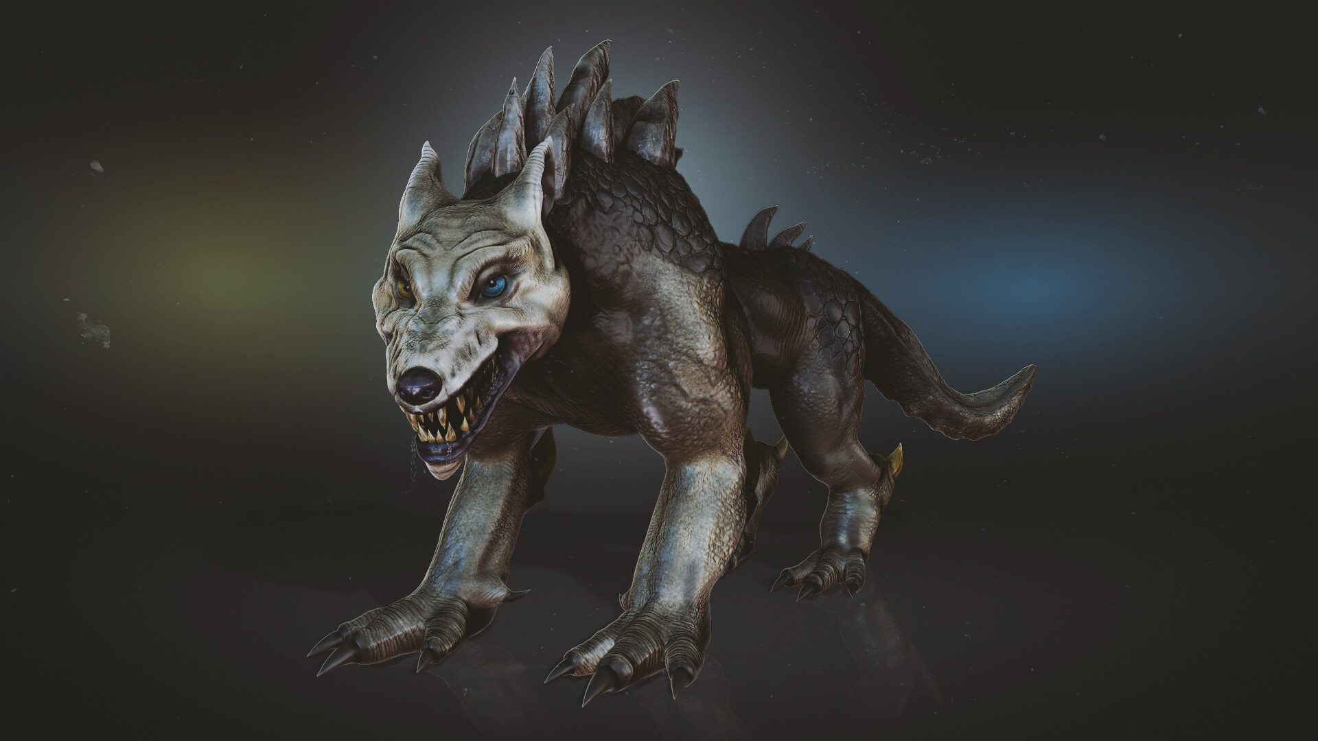 ArtStation - Mutant Wolf