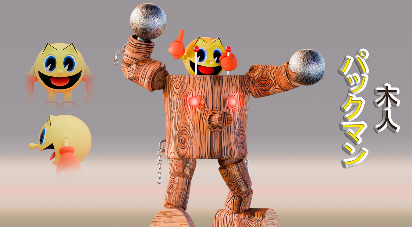 ArtStation - Pac-Man from Street Fighter X Tekken