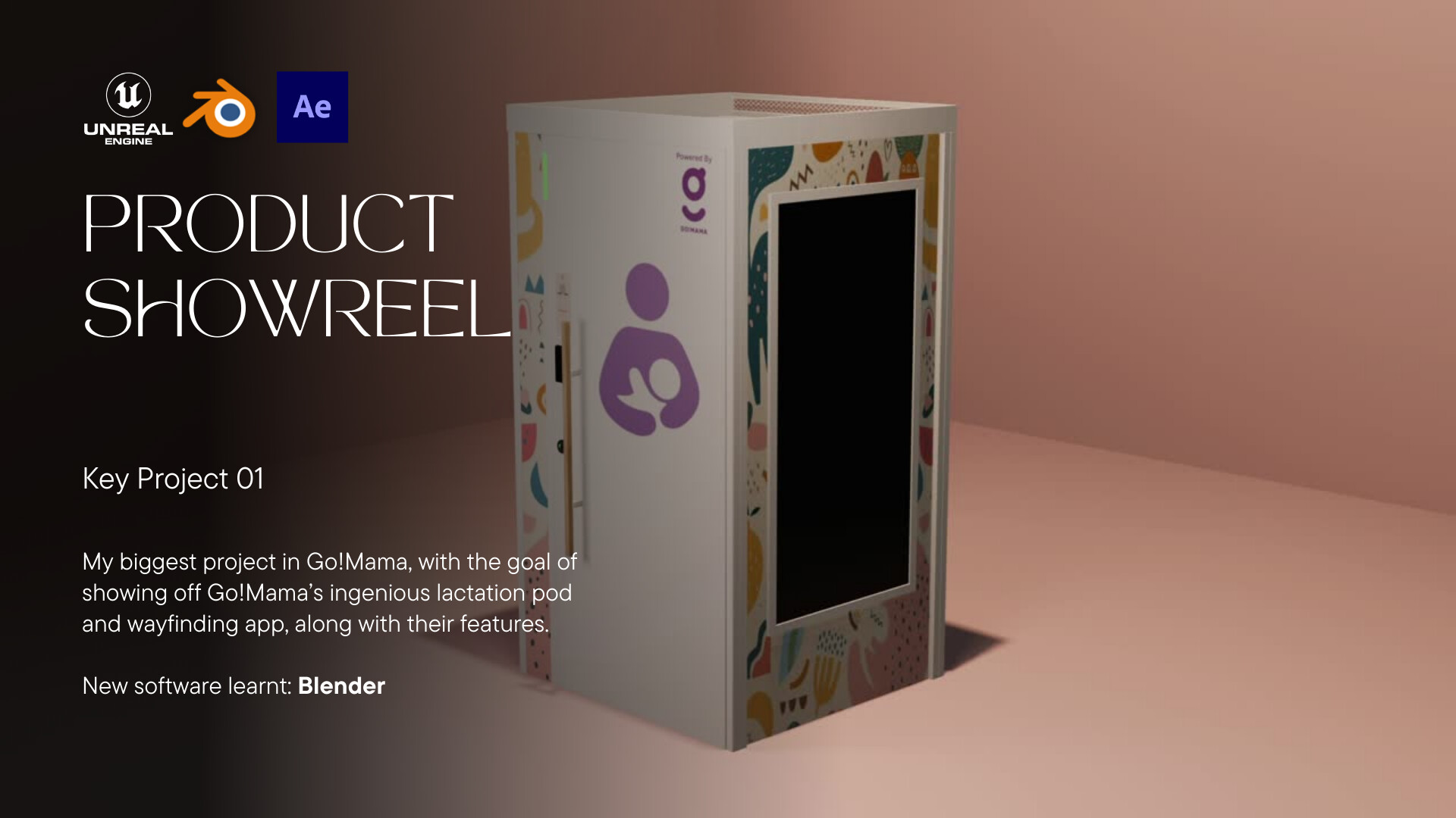 ArtStation - Go!Mama 3D and Graphics Design (Internship Project)