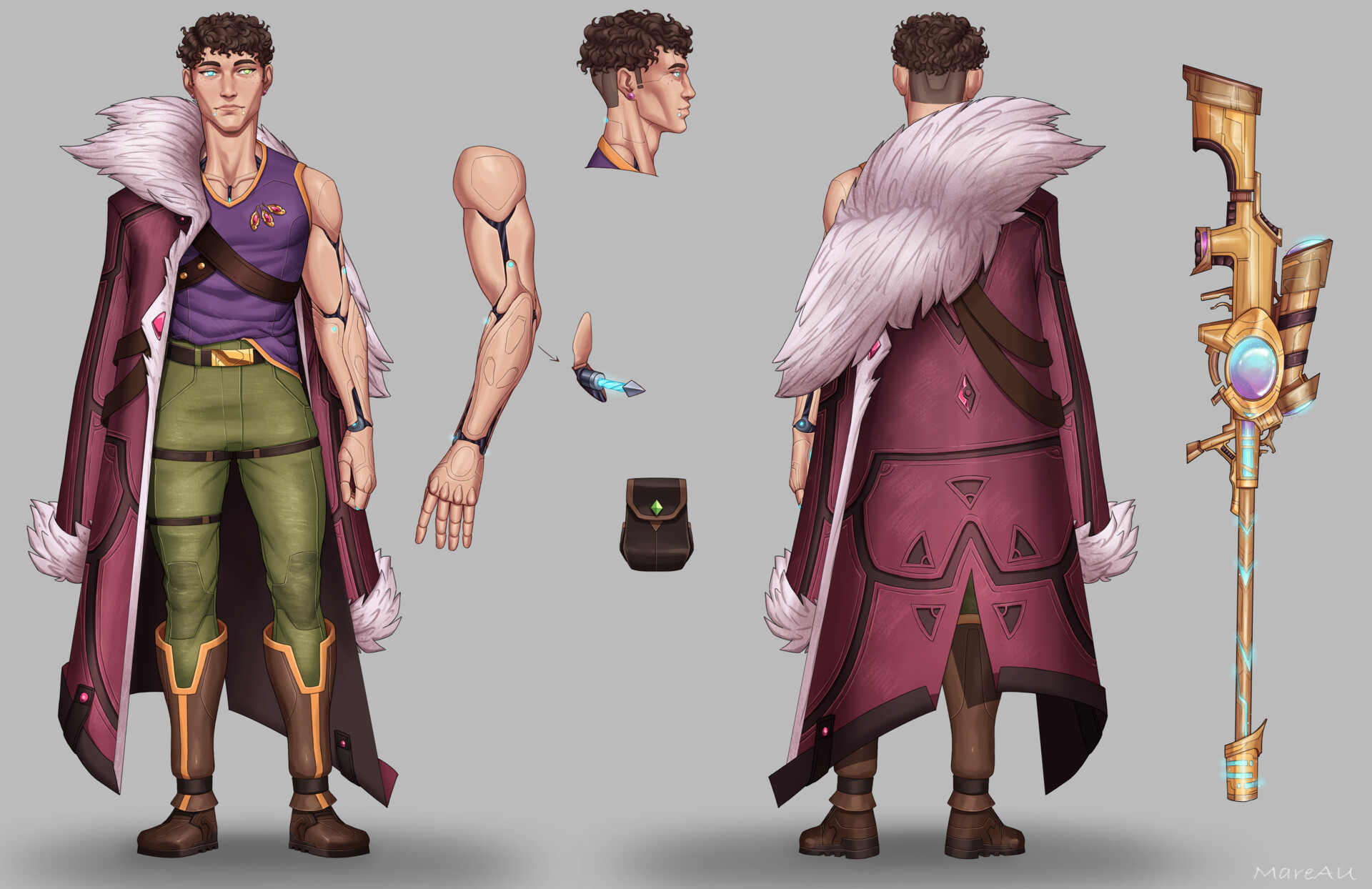 ArtStation - Avalon, character concept