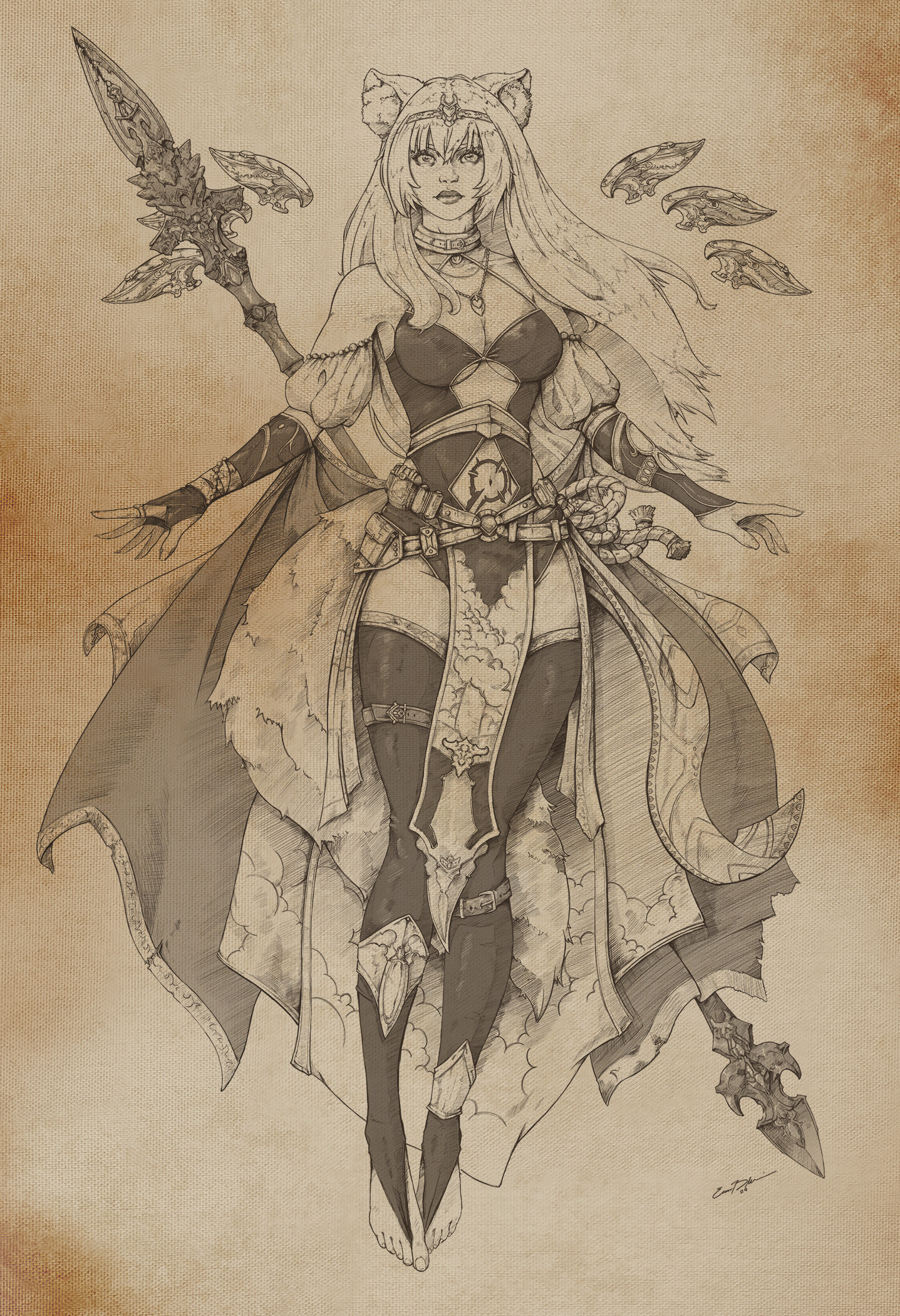 ArtStation - Runa, Lumar'i Adept