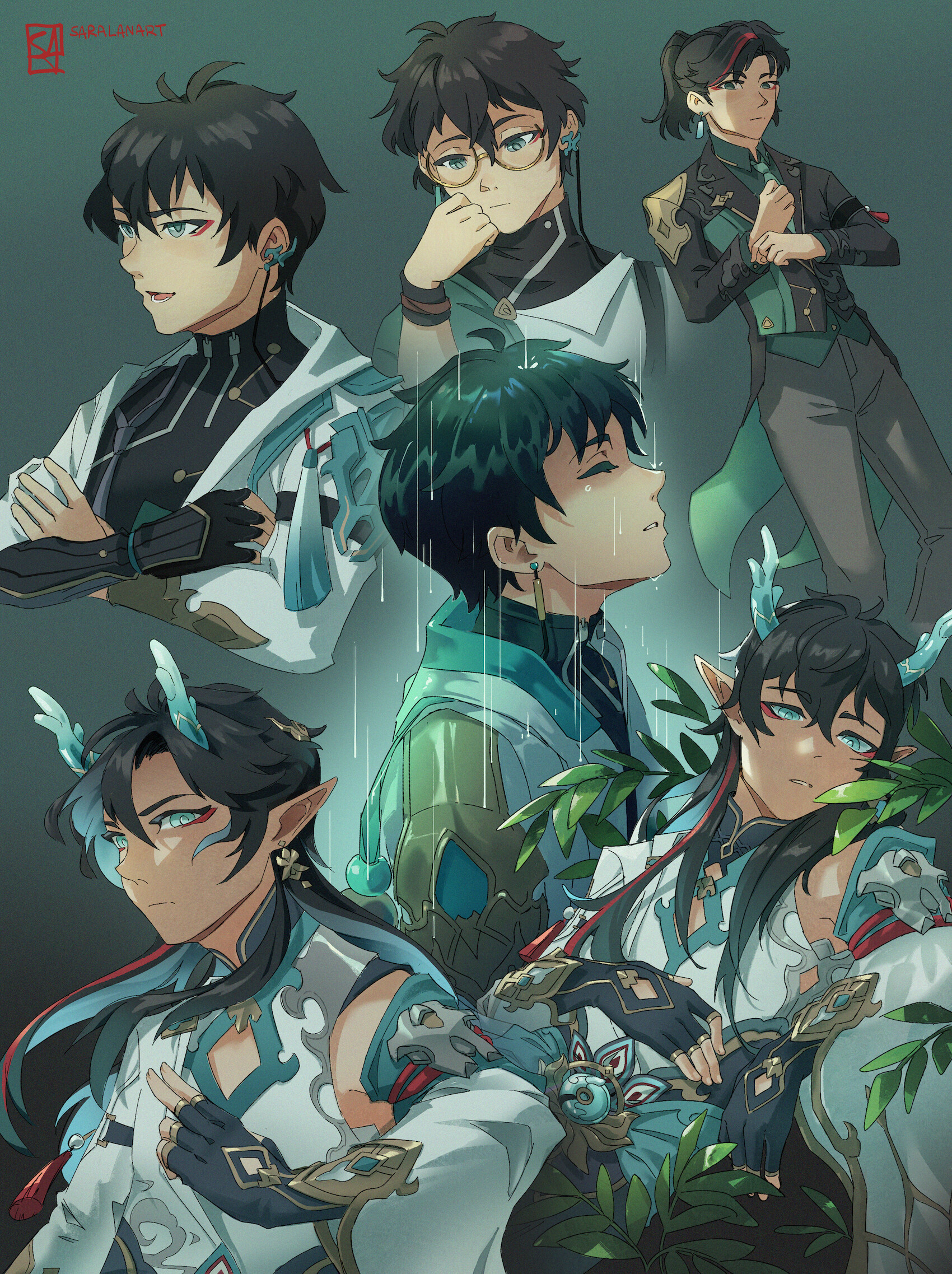 Sara Lansdell - Collection of Hoyoverse Character Fanart