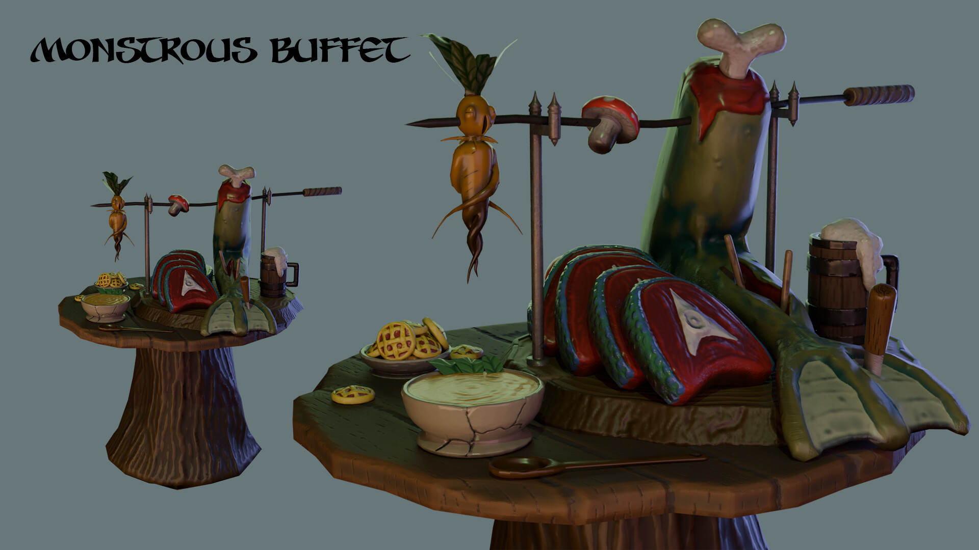 ArtStation - Monstrous Buffet