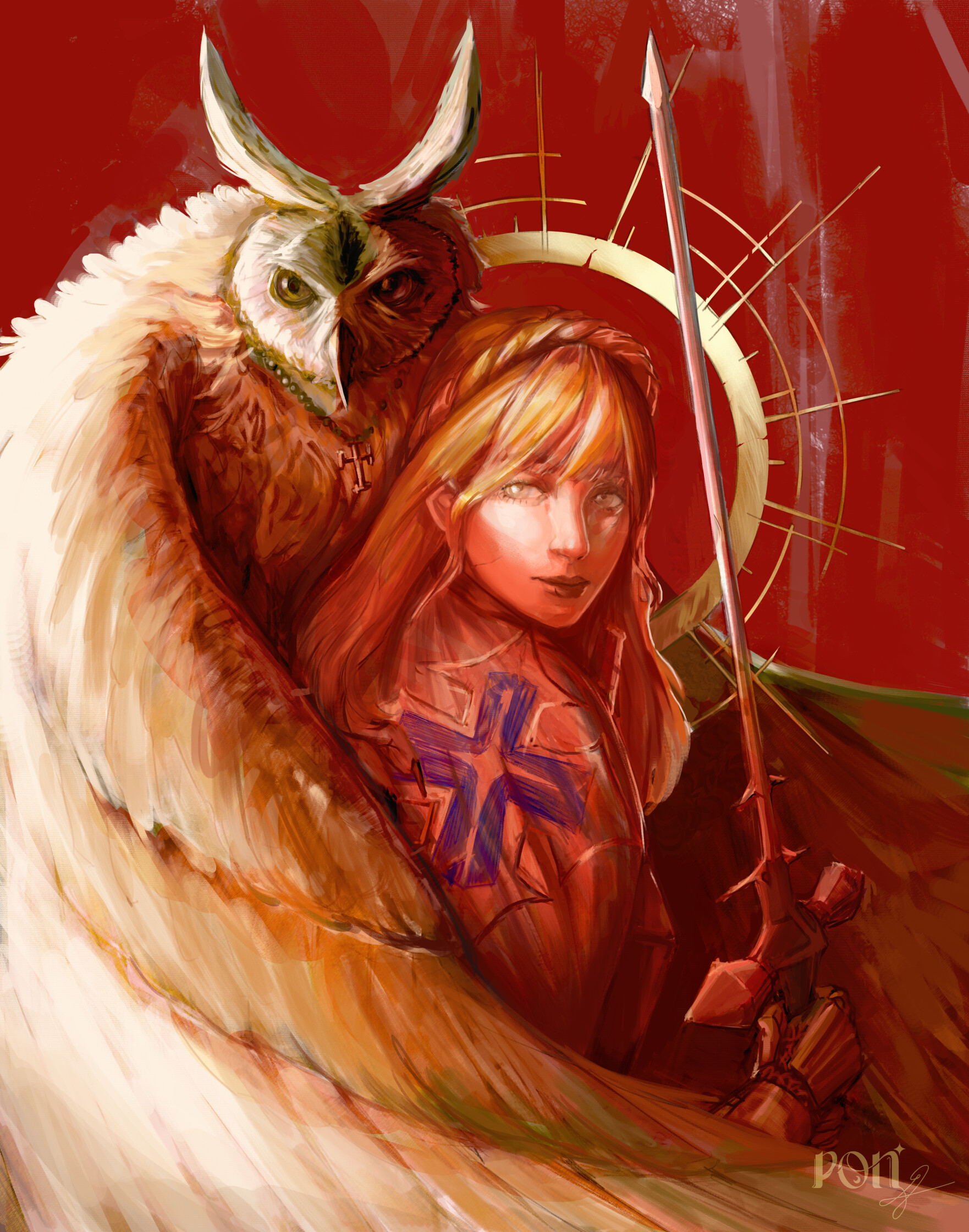 ArtStation - Rhea Drawcrest - DnD Character