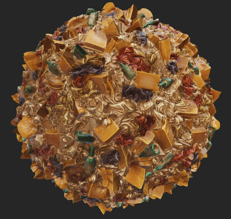 Trash Pile Texture