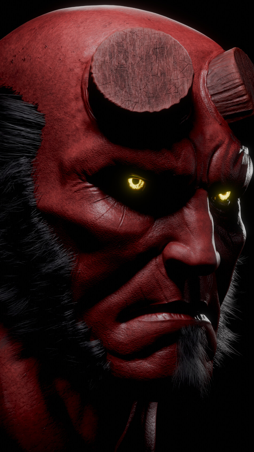 ArtStation - Hellboy Bust