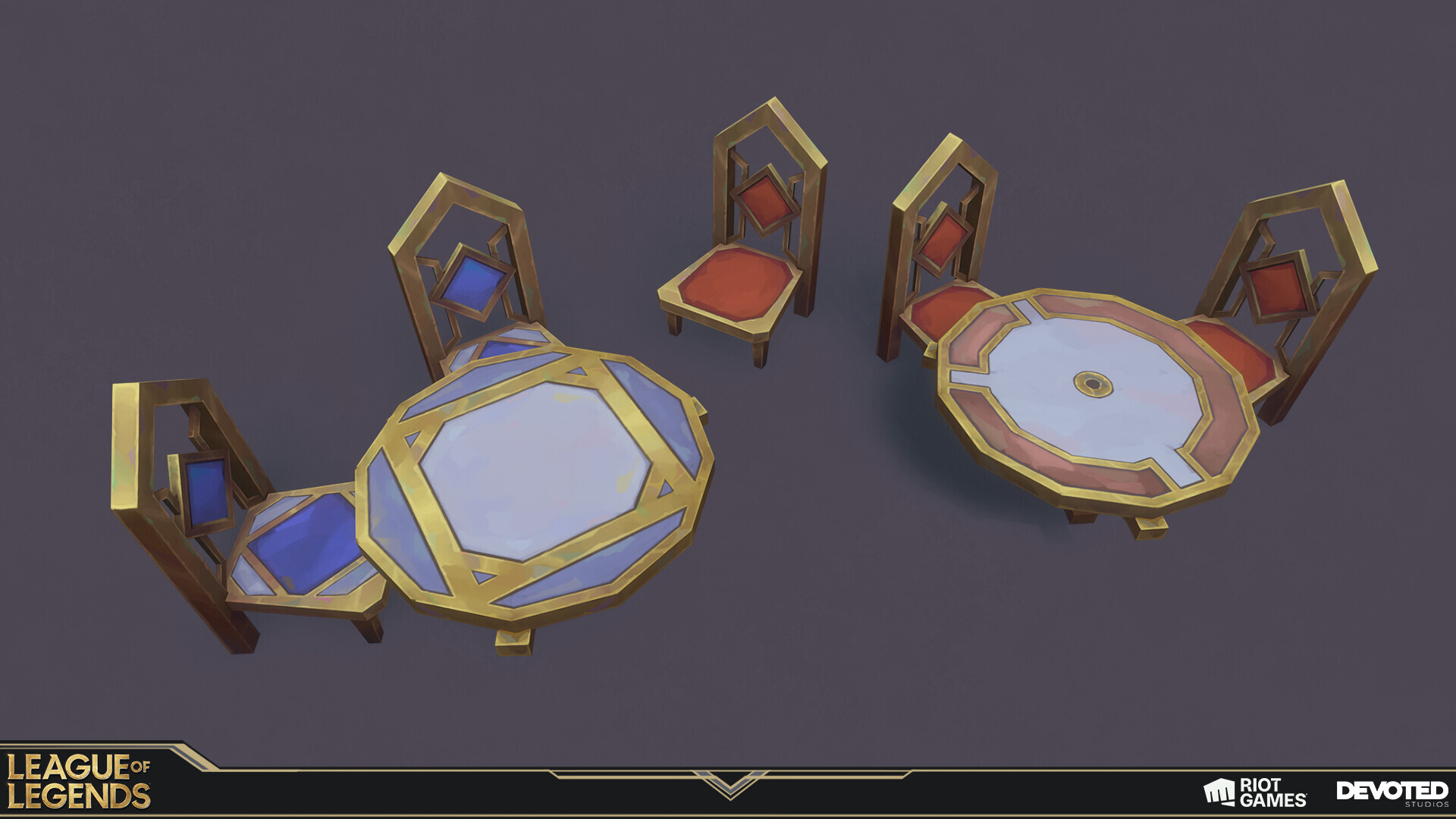 Alejandro Sanchez - League of Legends Bridge of Progress, Piltover Prop set