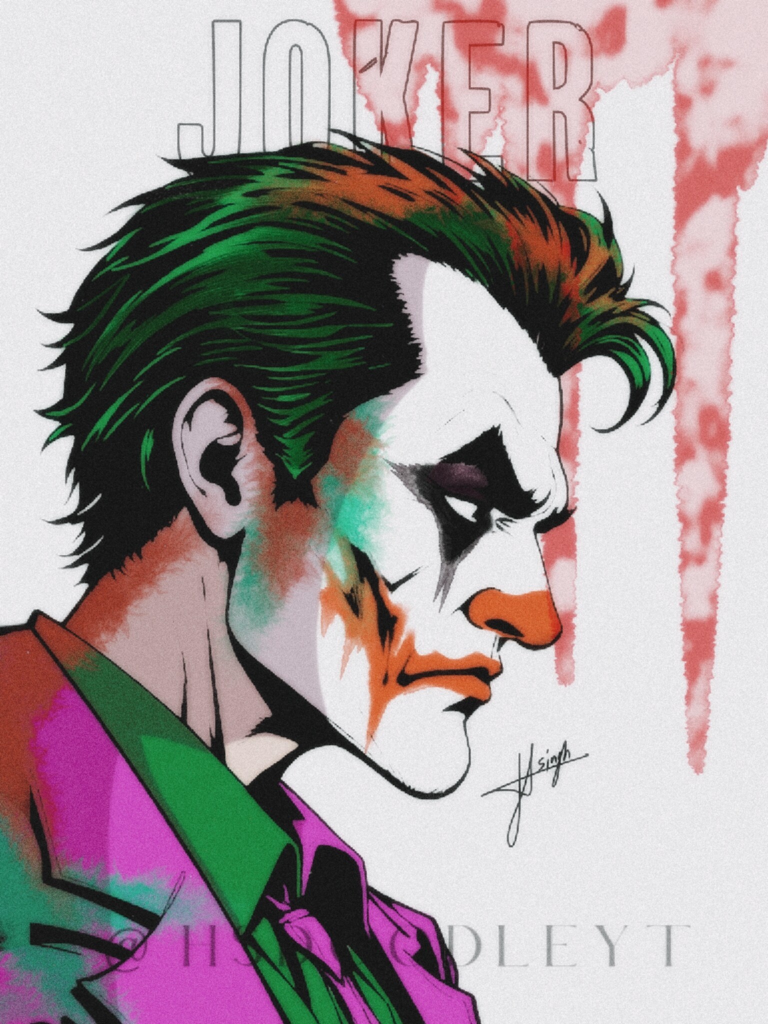 ArtStation - Joker's Silent Laughter