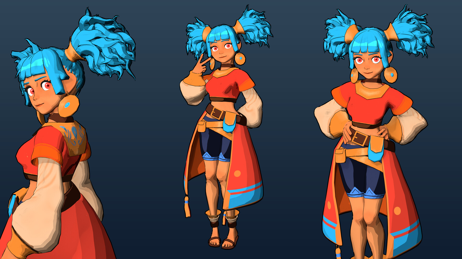 ArtStation - Princess Alana + variants