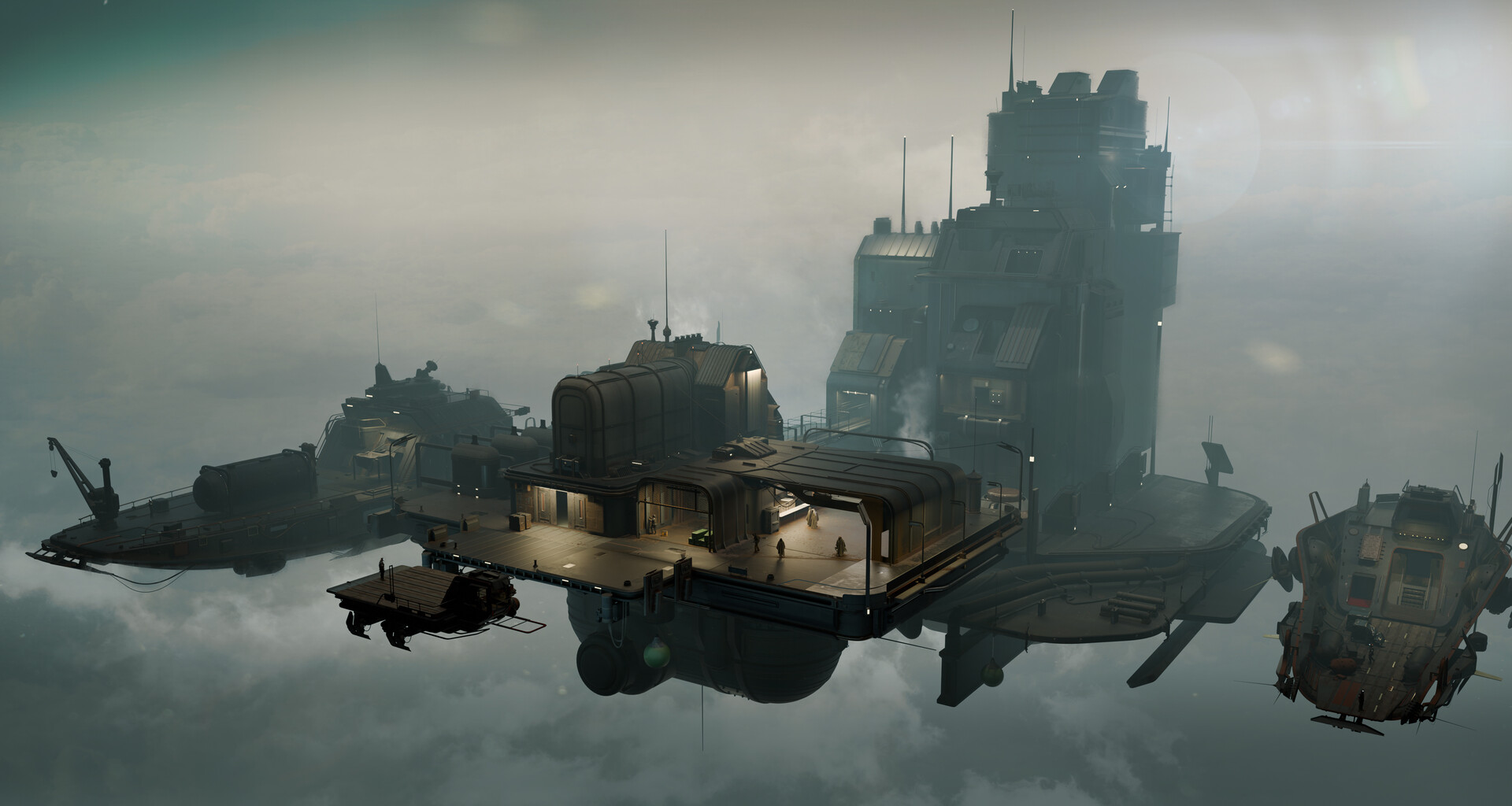 ArtStation - Metal clouds