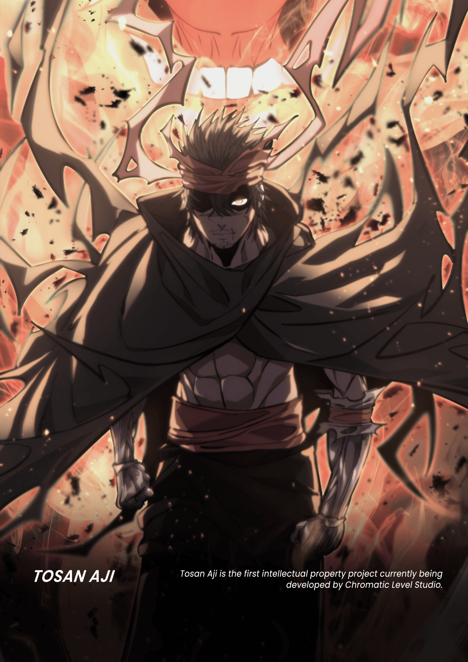 ArtStation - Tosan Aji's Fire Vfx Execution by Chromatic Level Studio