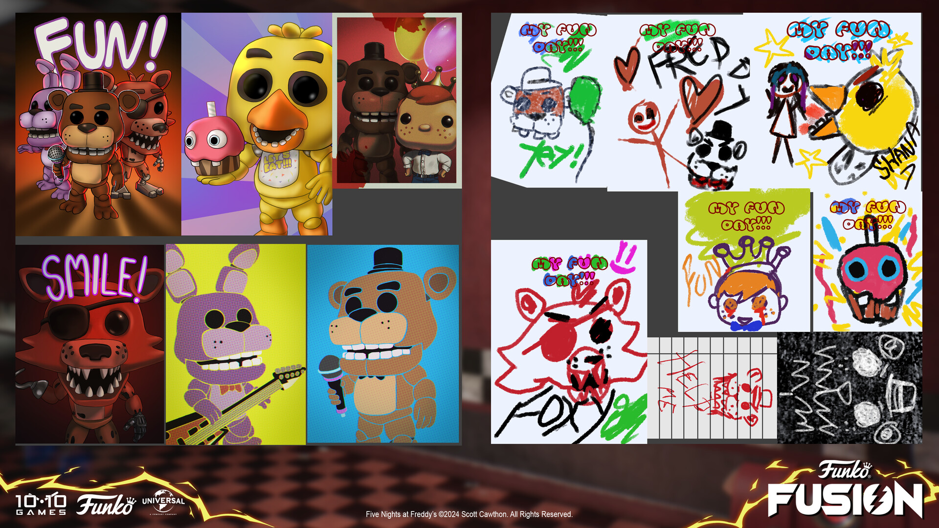 Shoshana Reed - Funko Fusion - 2D Environment Assets