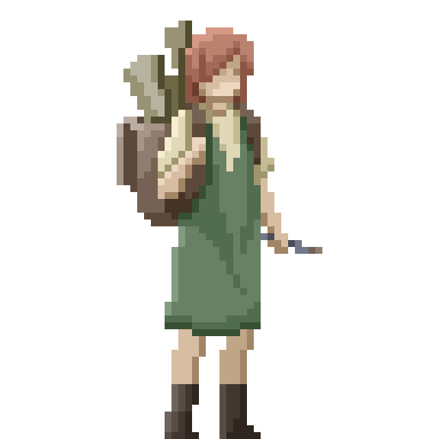 ArtStation - Pixel Self-portrait