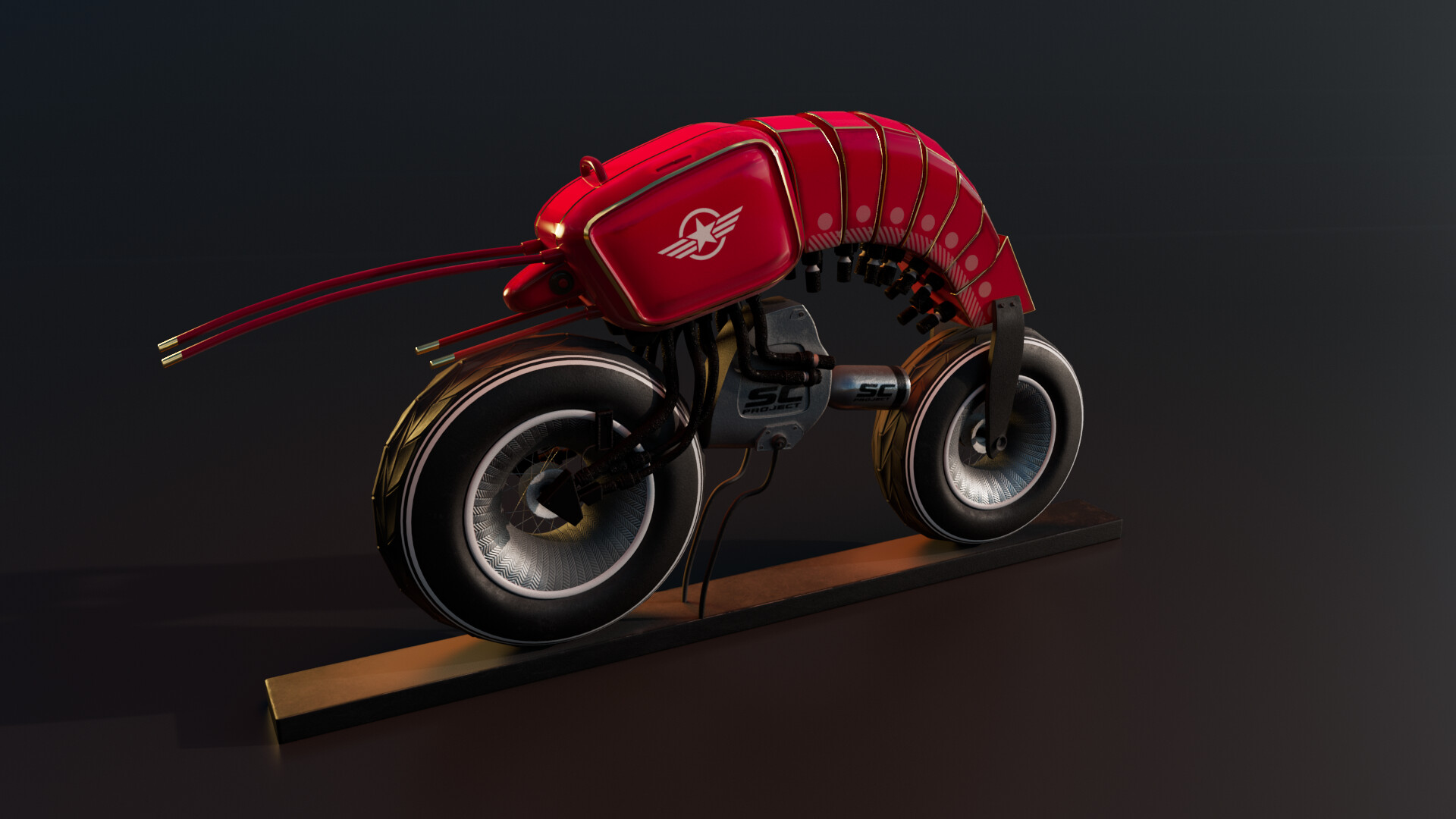 ArtStation - Shrimp_Bike