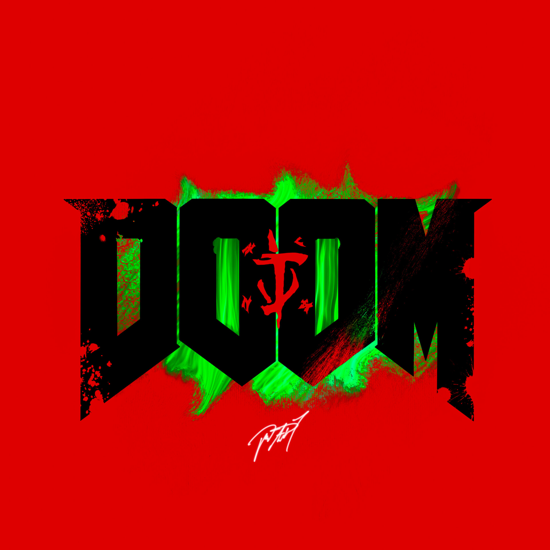 ArtStation - DOOM art 2D