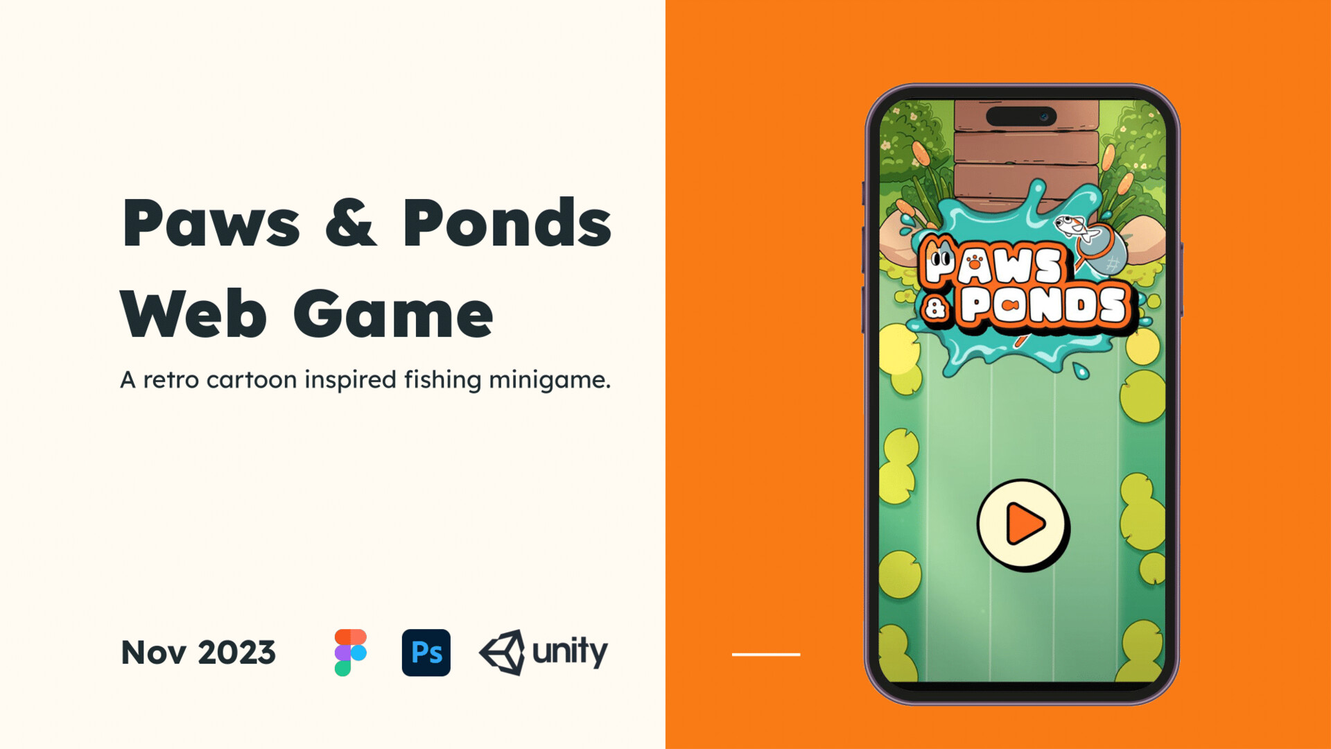 Ng Jing Wen - Paws & Ponds Web Game
