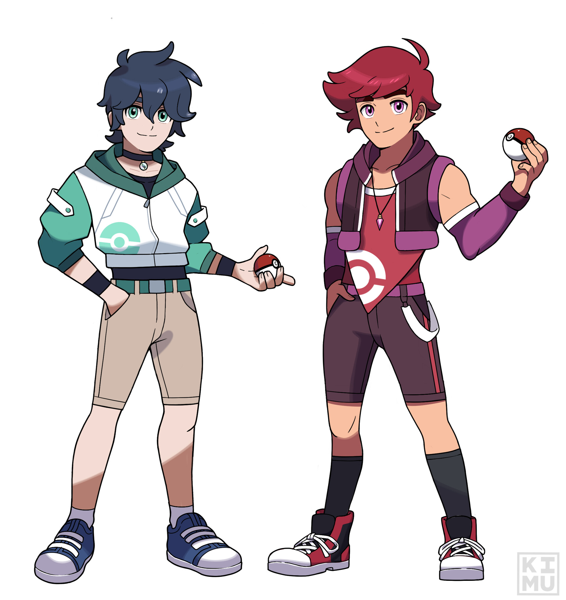 ArtStation - Pokemon OC Commission#3