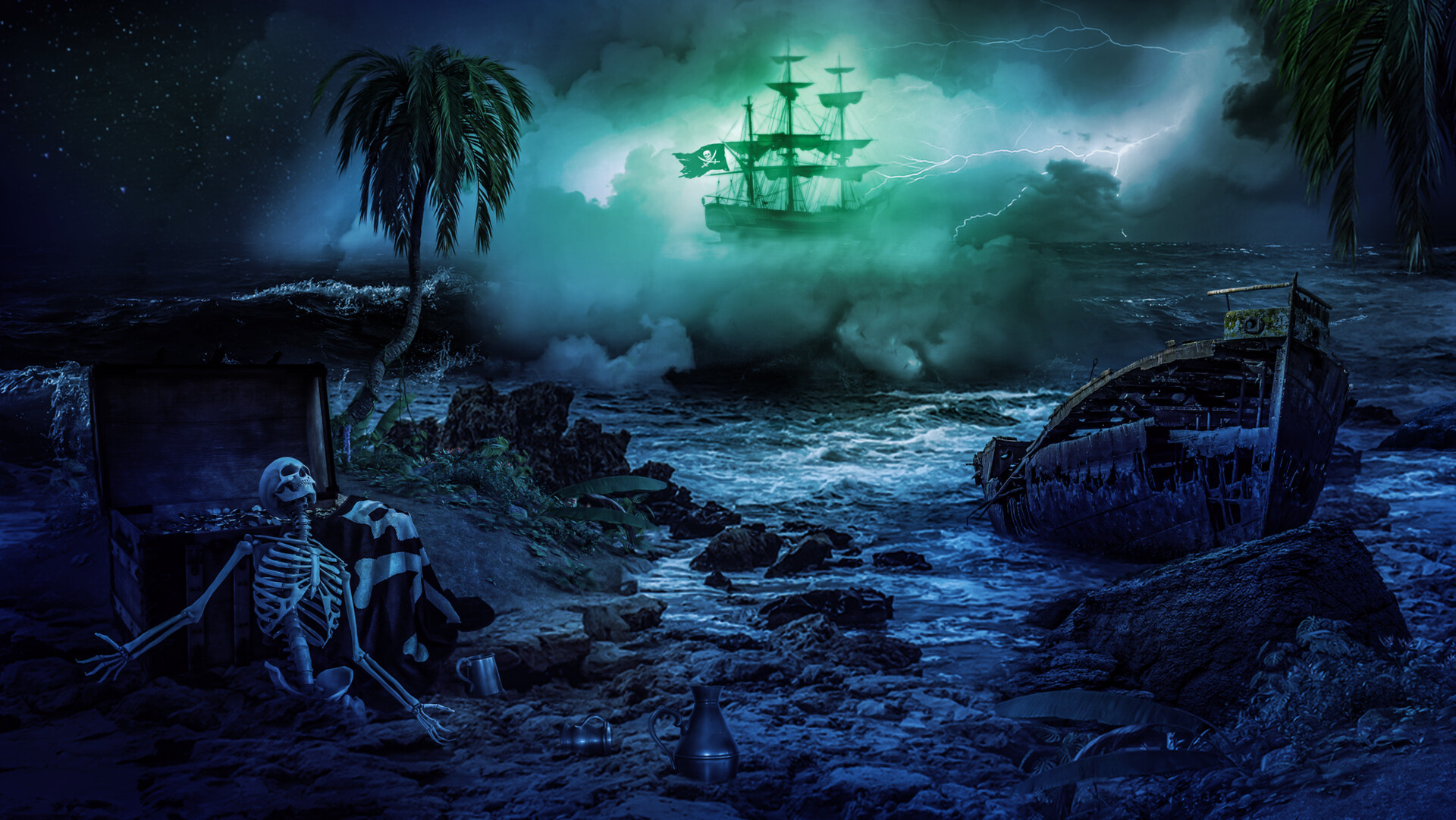 ArtStation - Ghost Ship