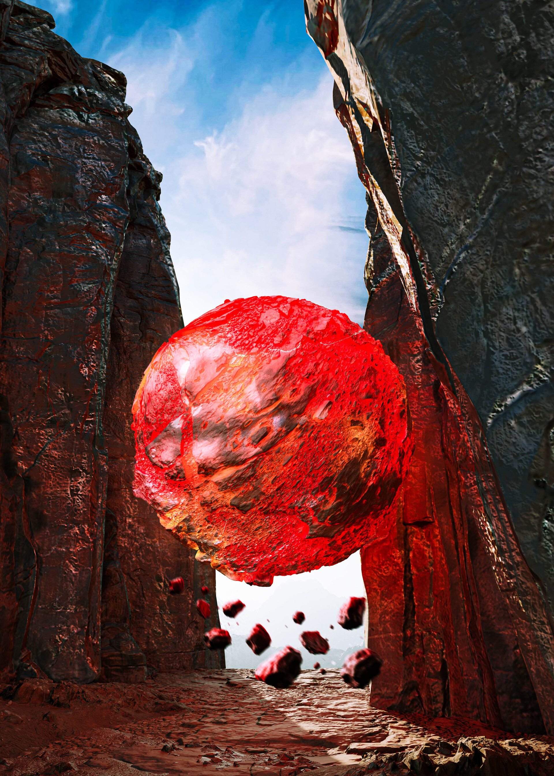 ArtStation - Lava Ball