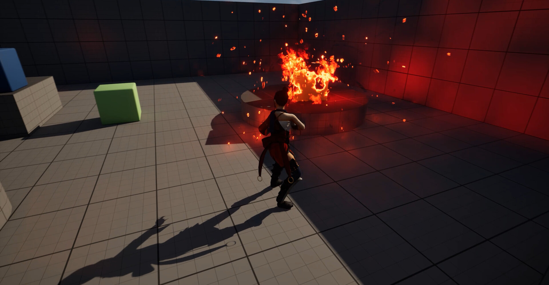 ArtStation - Flaming Ability - Gameplay Unreal Engine 5.5