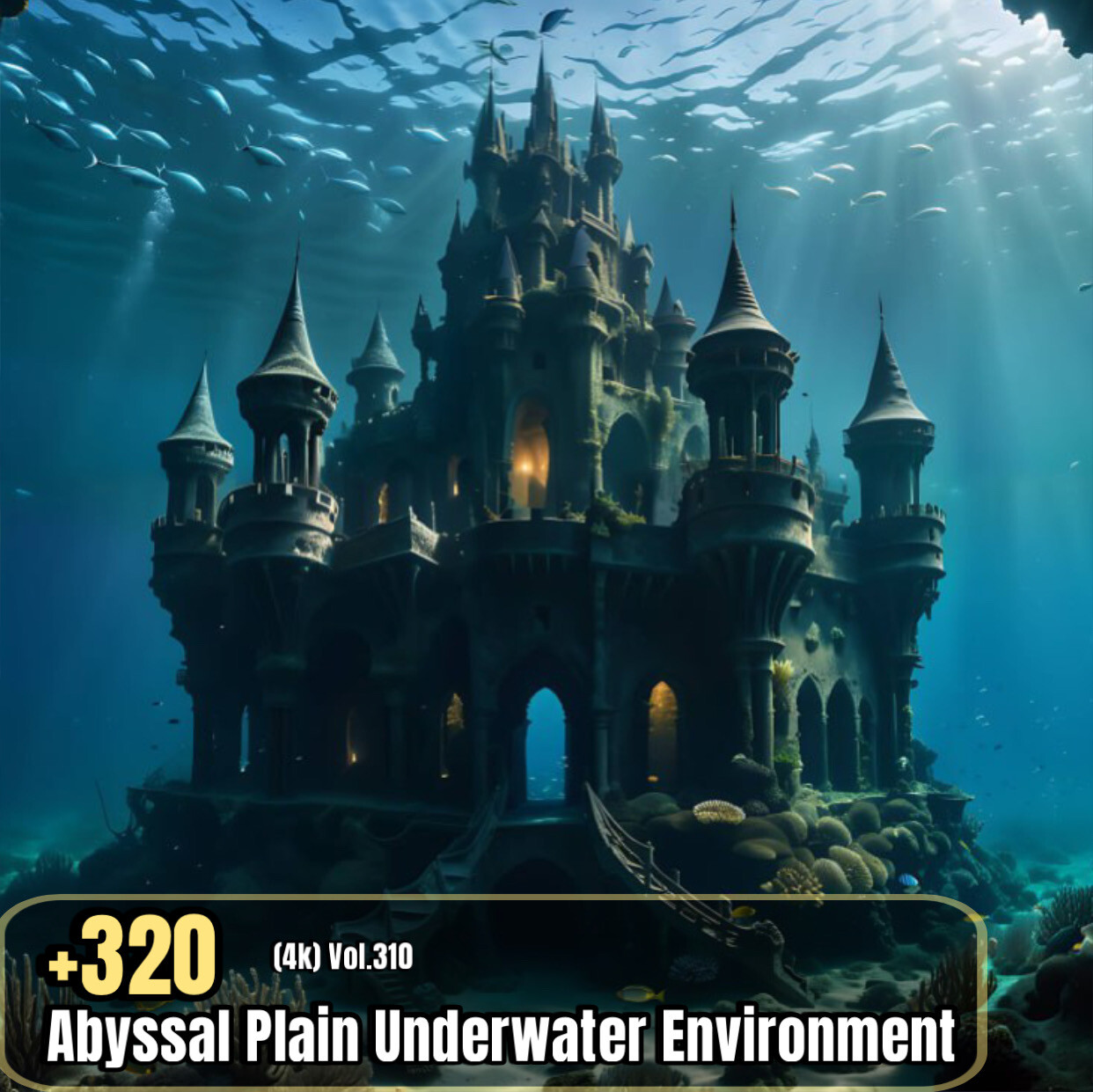 ArtStation - +320 Abyssal Plain Underwater Environment Concept(4k)