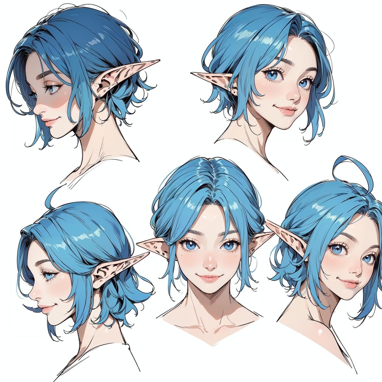 4K Anime Reference Art for Artists and Enthusiasts - 569 Anime Elf ...