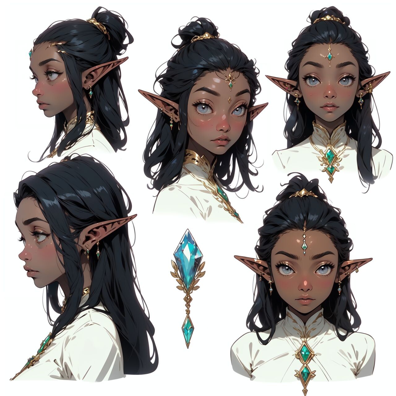 4K Anime Reference Art for Artists and Enthusiasts - 569 Anime Elf ...