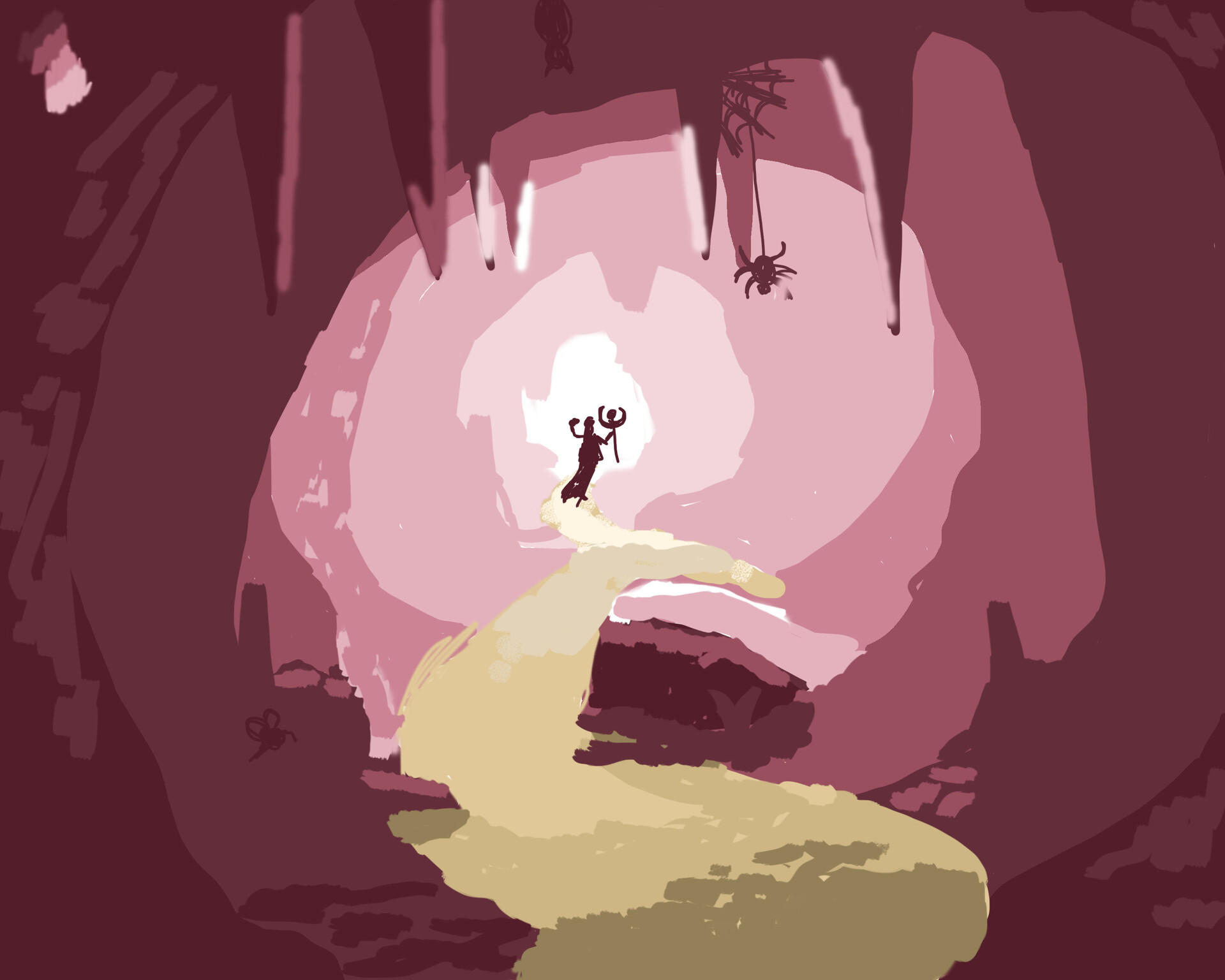 ArtStation - cave drawings