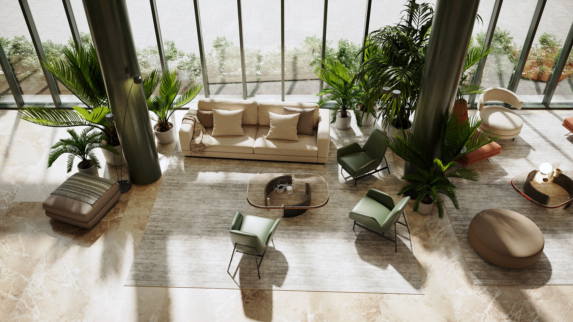 Evermotion Studio - Hotel Lobby Interior: Archmodels vol 296