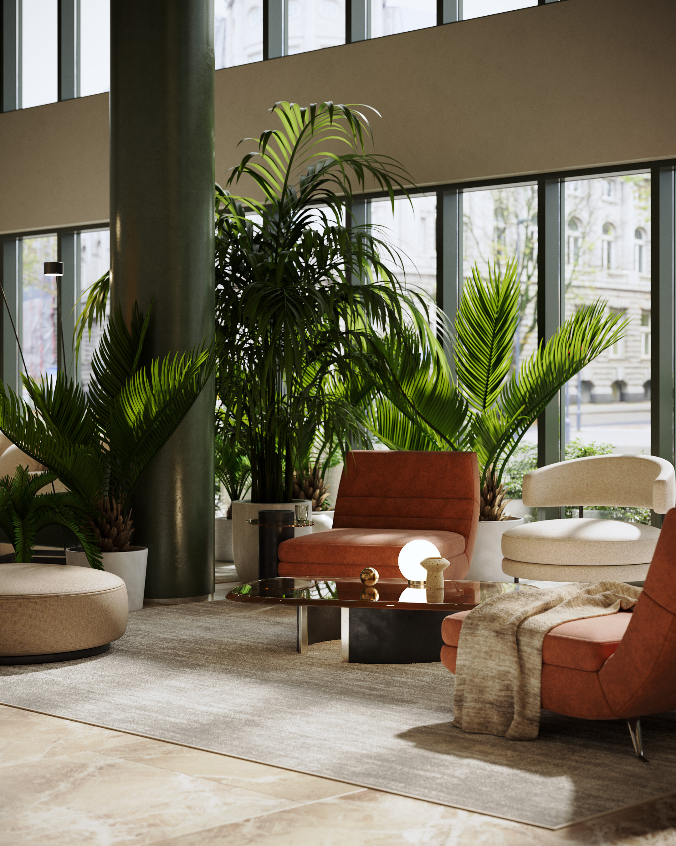 Evermotion Studio - Hotel Lobby Interior: Archmodels vol 296