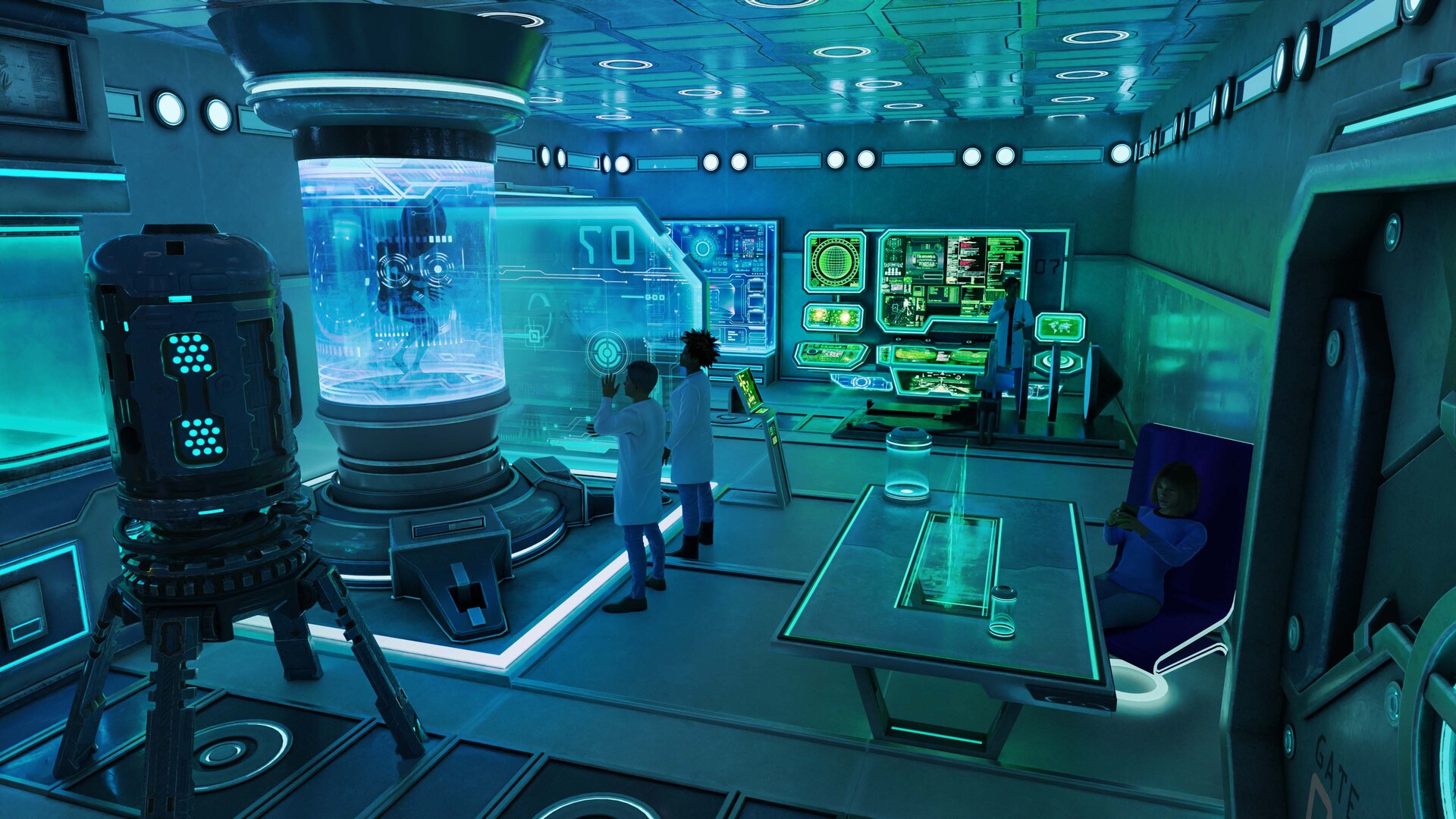 ArtStation - Lex Lutor Secret lab