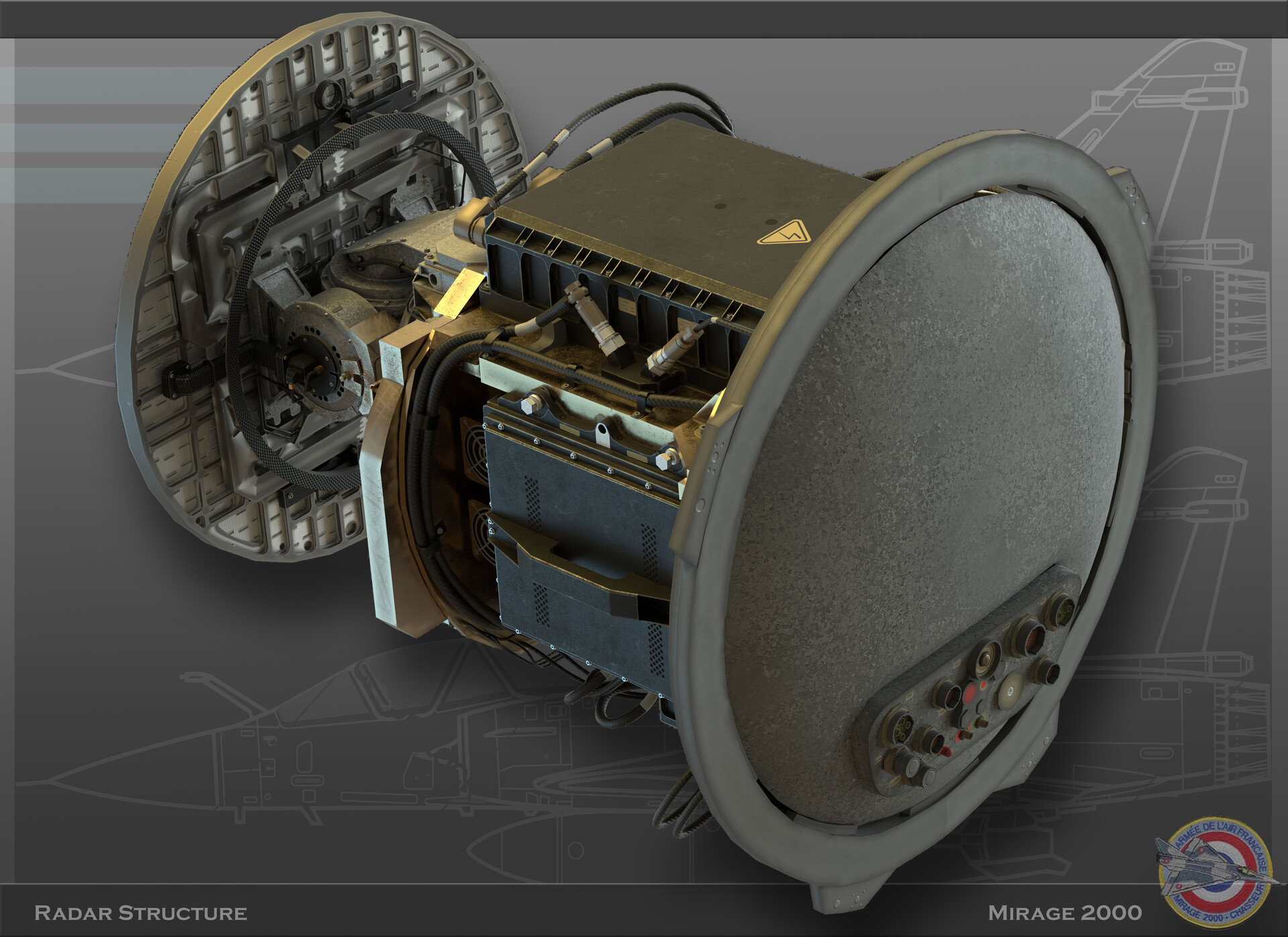 RHYDON - Radar Structure (Mirage 2000)